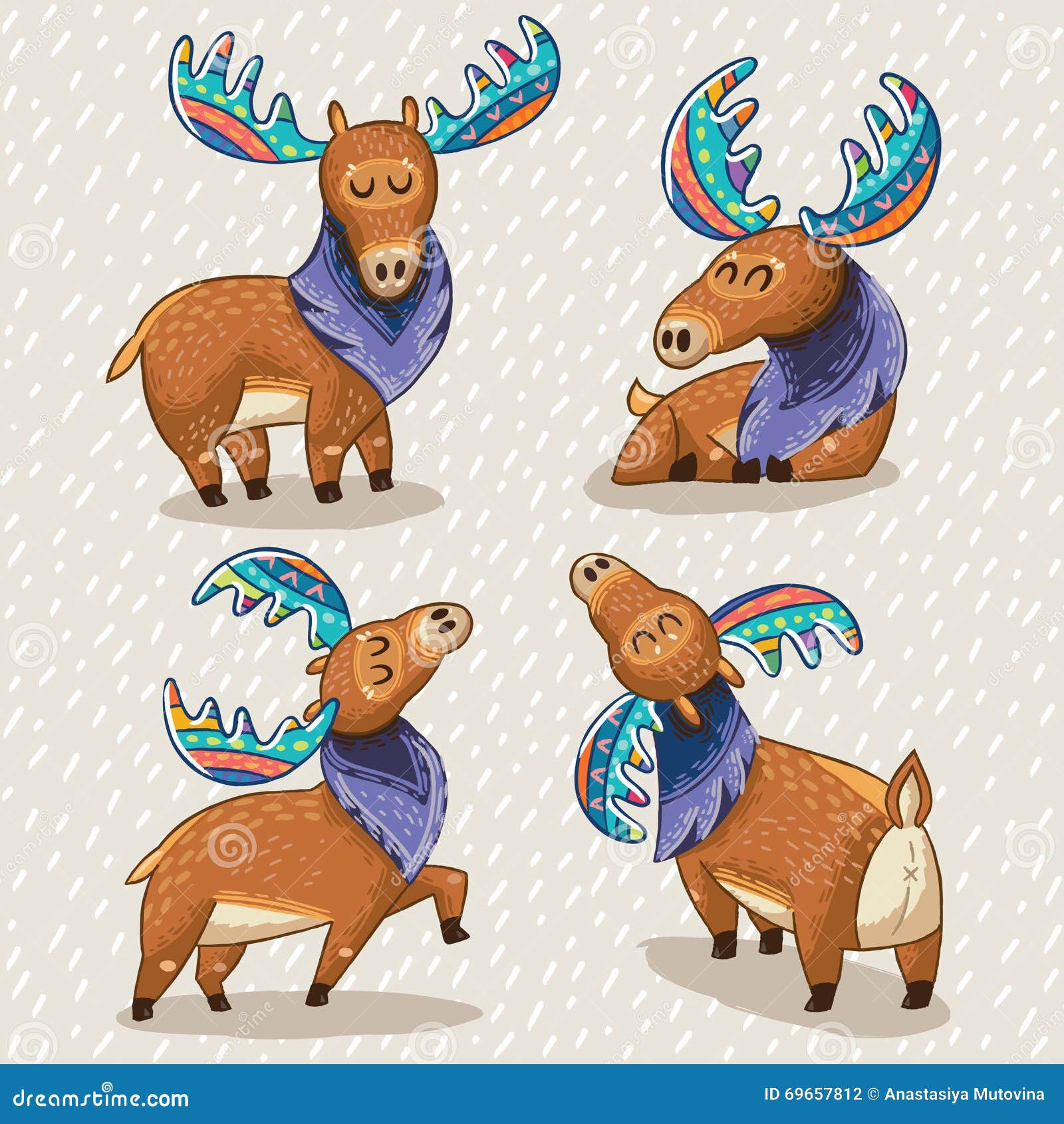 Cartoon Elks Stock Illustrations – 47 Cartoon Elks Stock Illustrations ...
