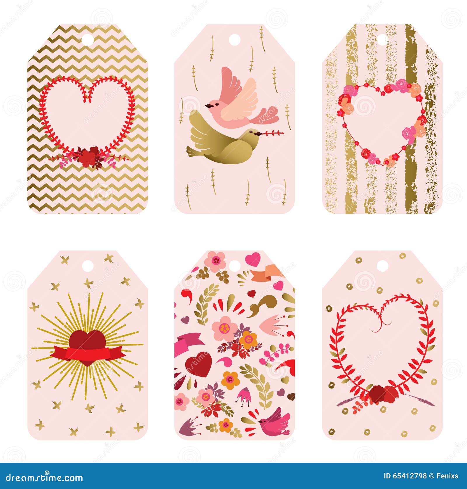 Set Of Cute Labels, Stickers, Frames For Text. Kids Tag For Text ...