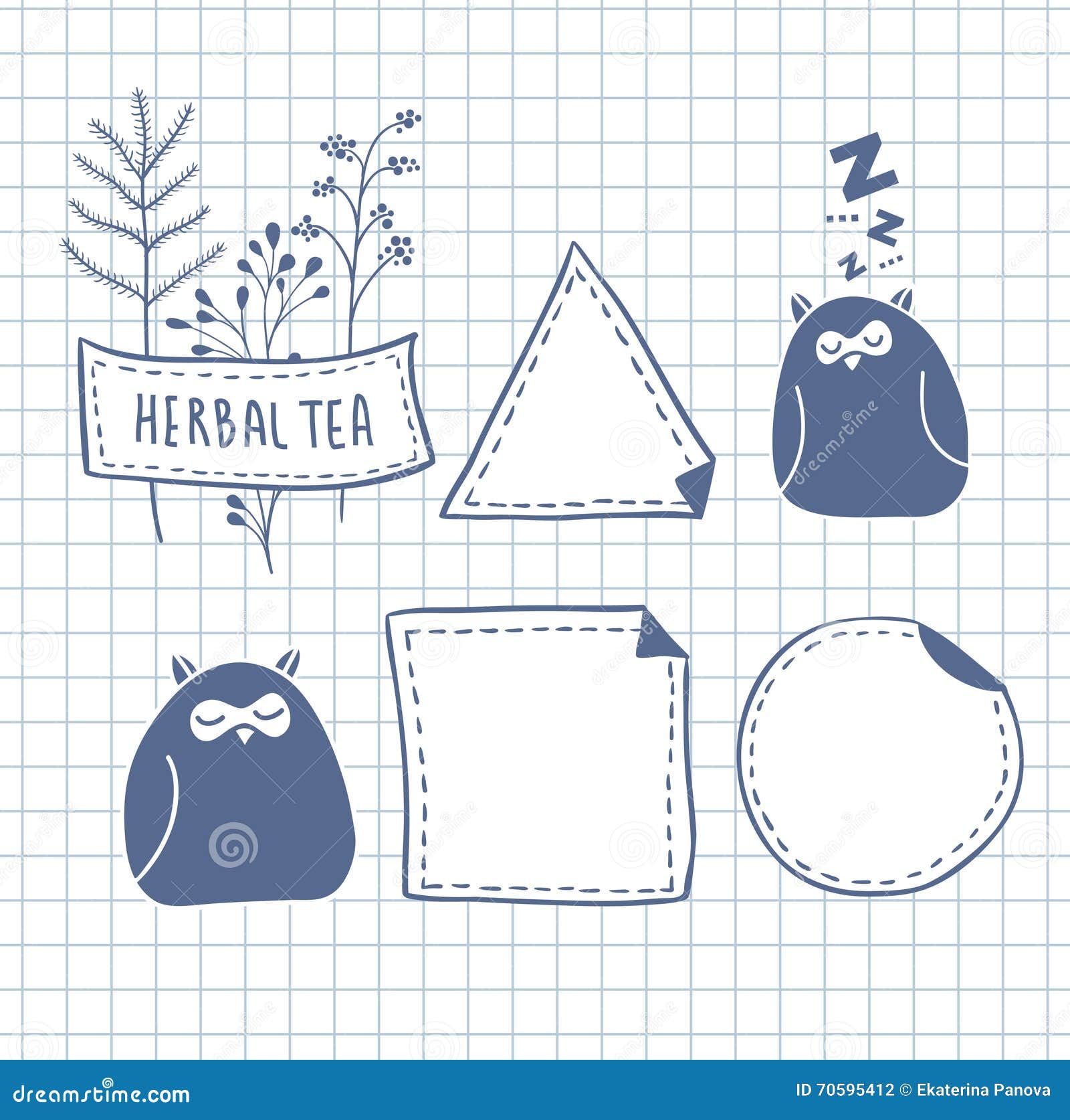 Set of cute labels. stock vector. Illustration of pencil - 70595412