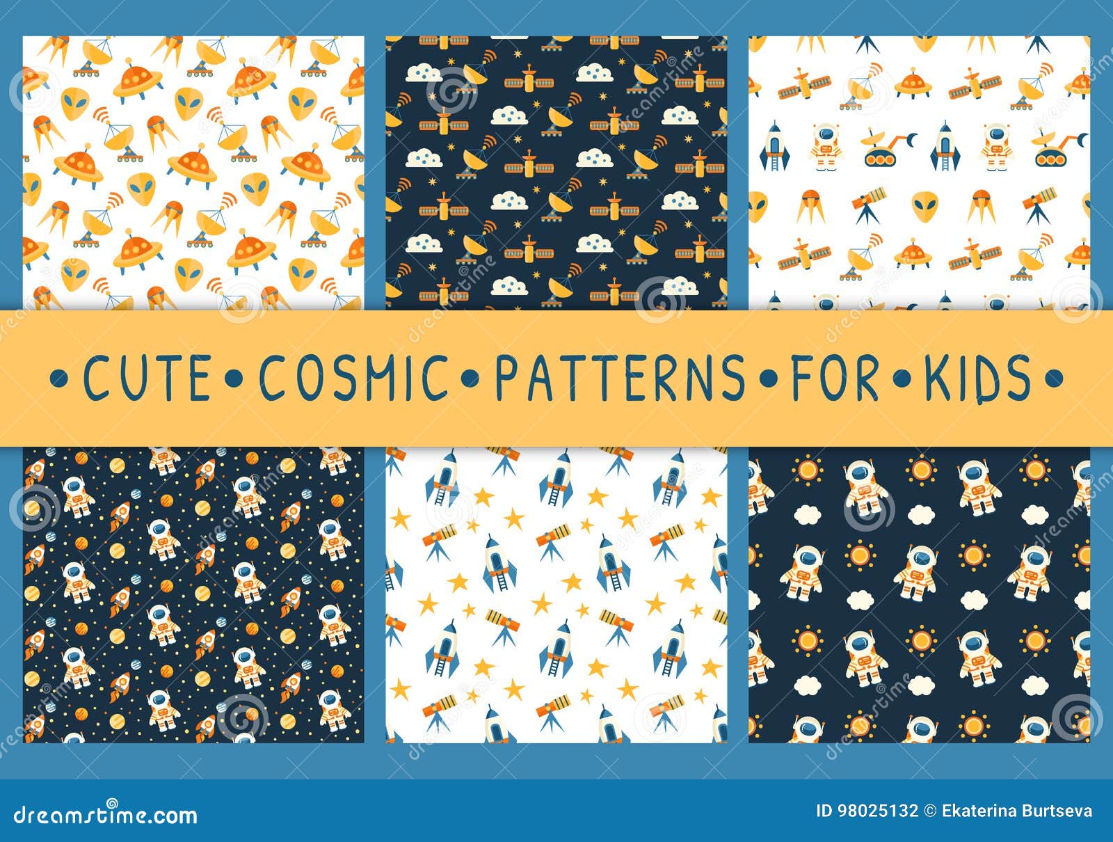 Kids Cosmos Theme Interior Decor For Anniversary Smash Cake Backdrop Stock Photography ...