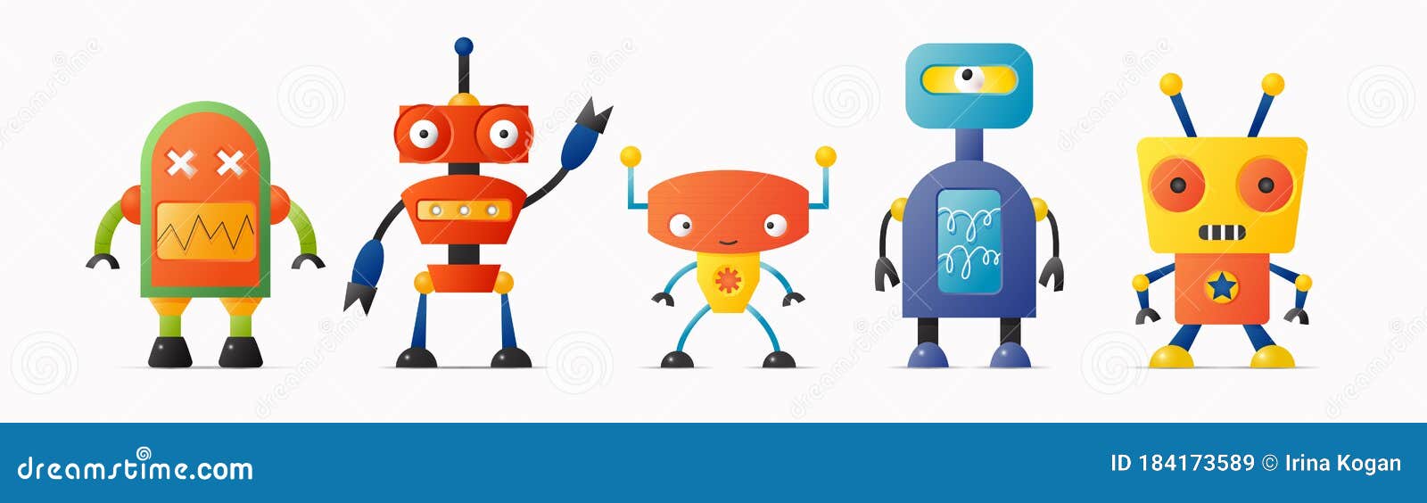 Vector Robot Sorting Garbage Waste Recycling Eco | CartoonDealer.com ... Vector Robot Sorting Garbage Waste Recycling Eco | CartoonDealer.com ...