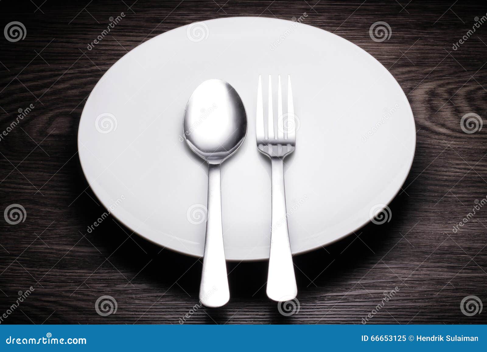A Set of Cutlery on Wooden Background Stock Image - Image of fork ...
