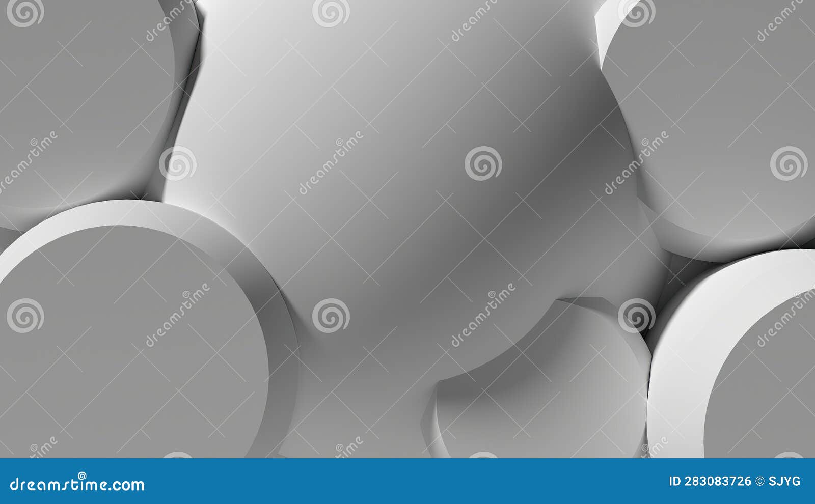 A Set of Cylinders Minimal Flat Ray with Modern Art Elements Added To ...