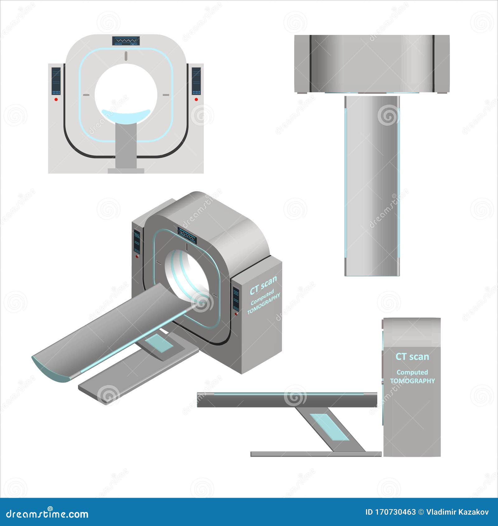 Computer Imaging Isolated Cartoon Vector Illustrations. | CartoonDealer ...