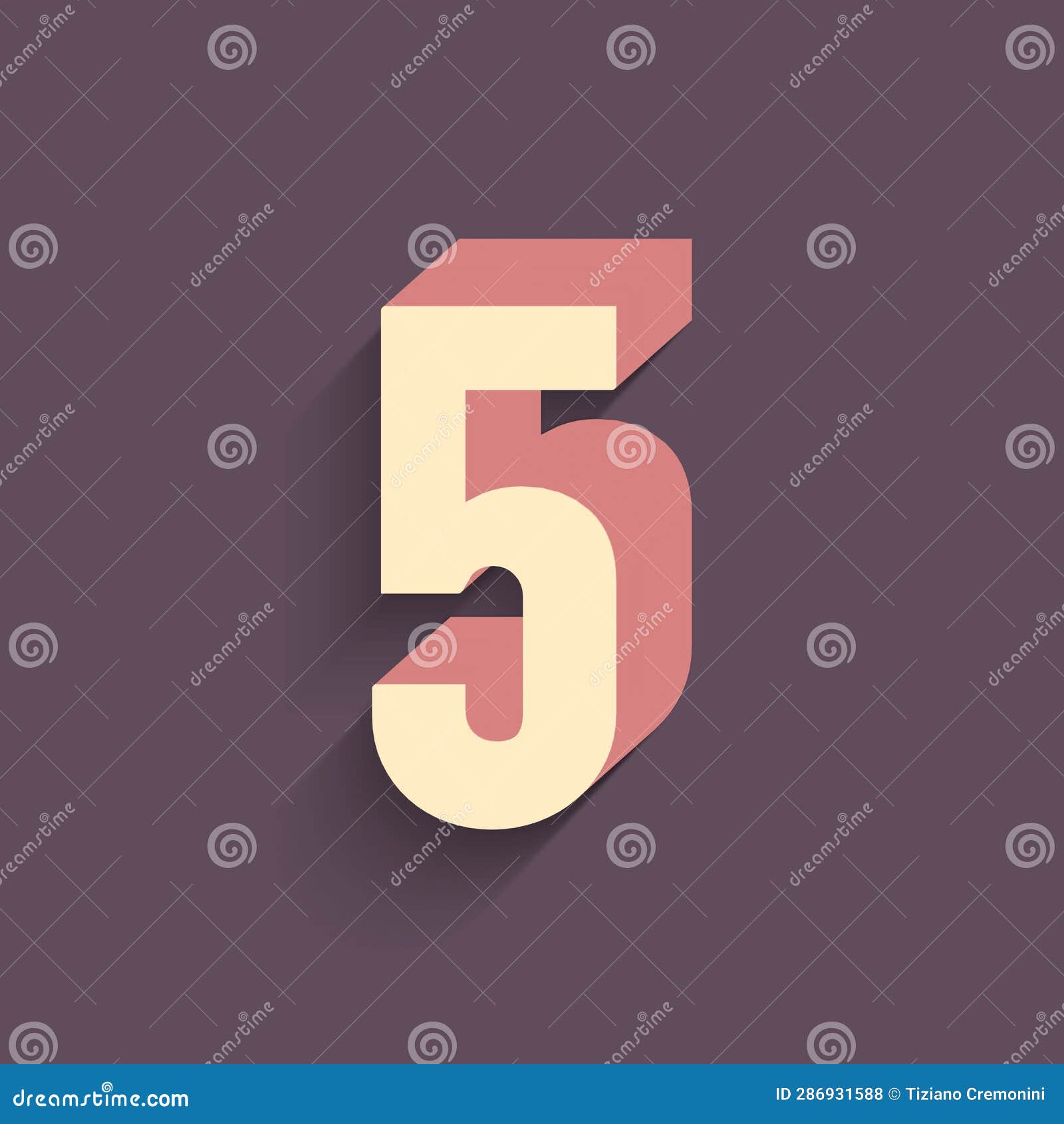 Set of 3d Numbers on Dark Background, 3d Rendering, Graphic Design ...