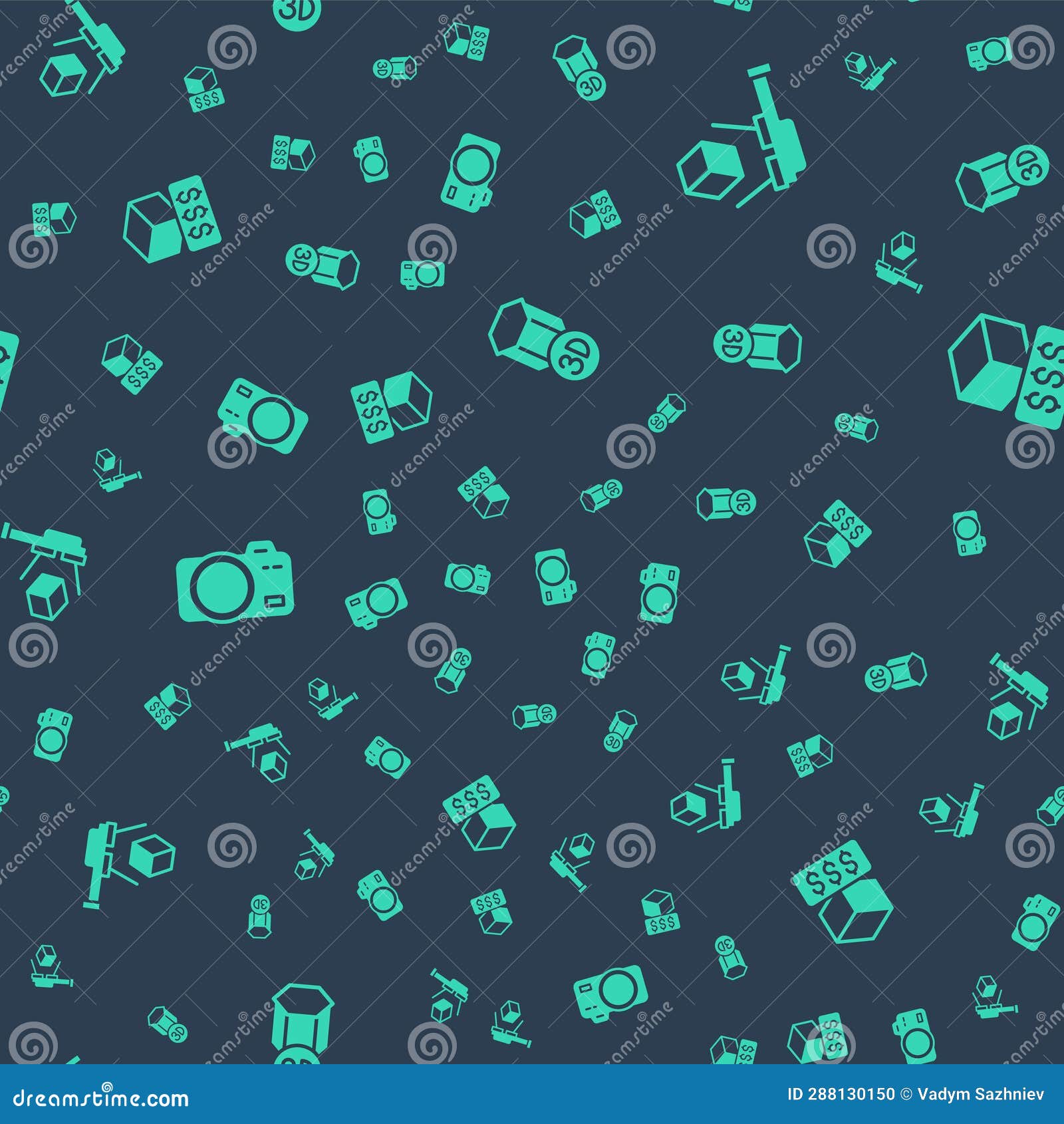 Set 3D Printer, Scanner with Cube, Photo Camera and Services on ...