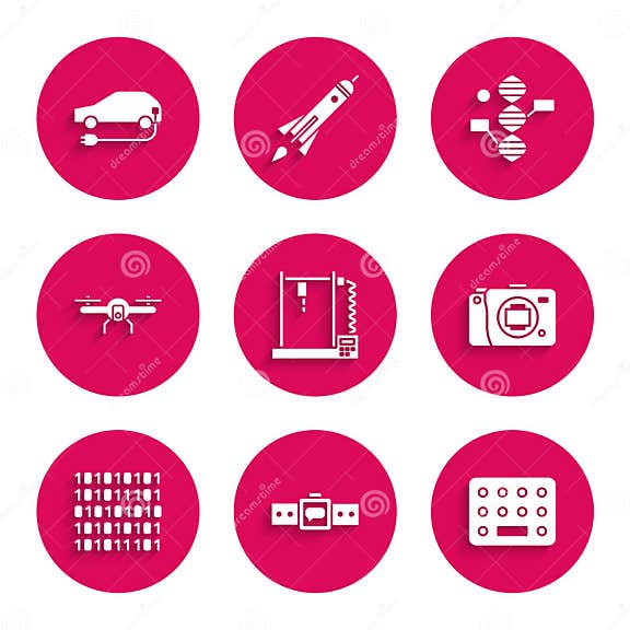 Set 3D Printer, Smartwatch, Pills Blister Pack, Mirrorless Camera ... Set 3D Printer, Smartwatch, Pills Blister Pack, Mirrorless Camera ...