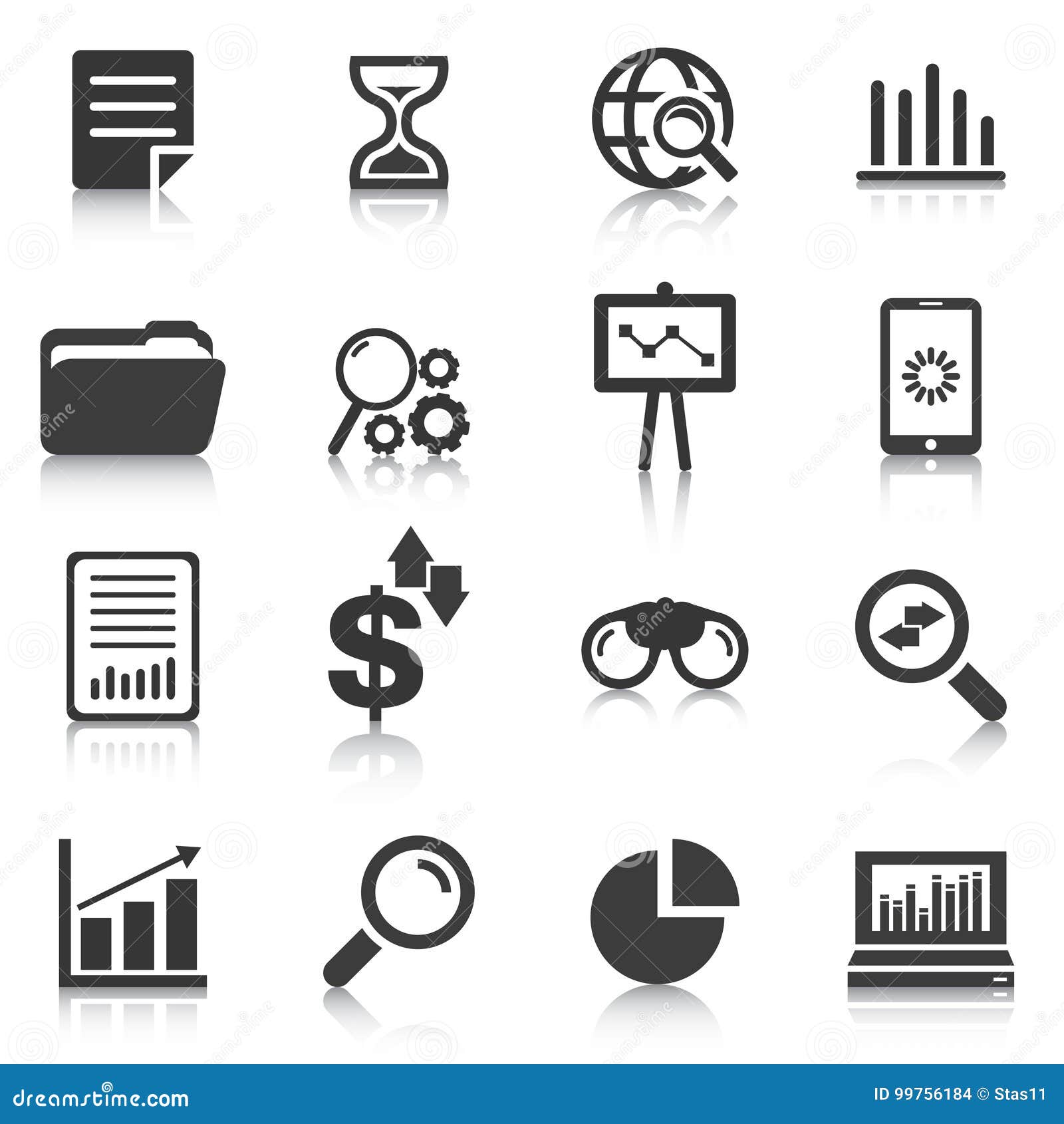 Set of Data Analysis Icons, Charts, Graphs. Vector Illustration Stock ... Set of Data Analysis Icons, Charts, Graphs. Vector Illustration Stock ...