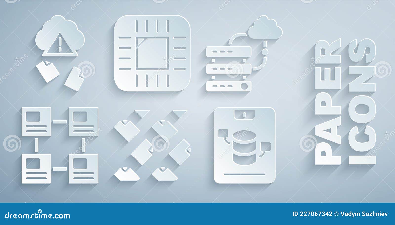 Set Data Stream Network Cloud Connection Hierarchy Organogram Chart Server Data Web Hosting