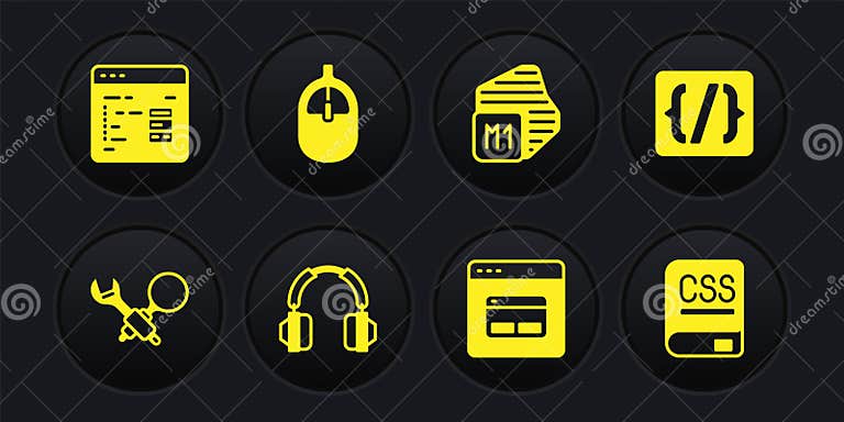 Set Debugging Programming Language Syntax Headphones Search Engine Processor Computer Mouse