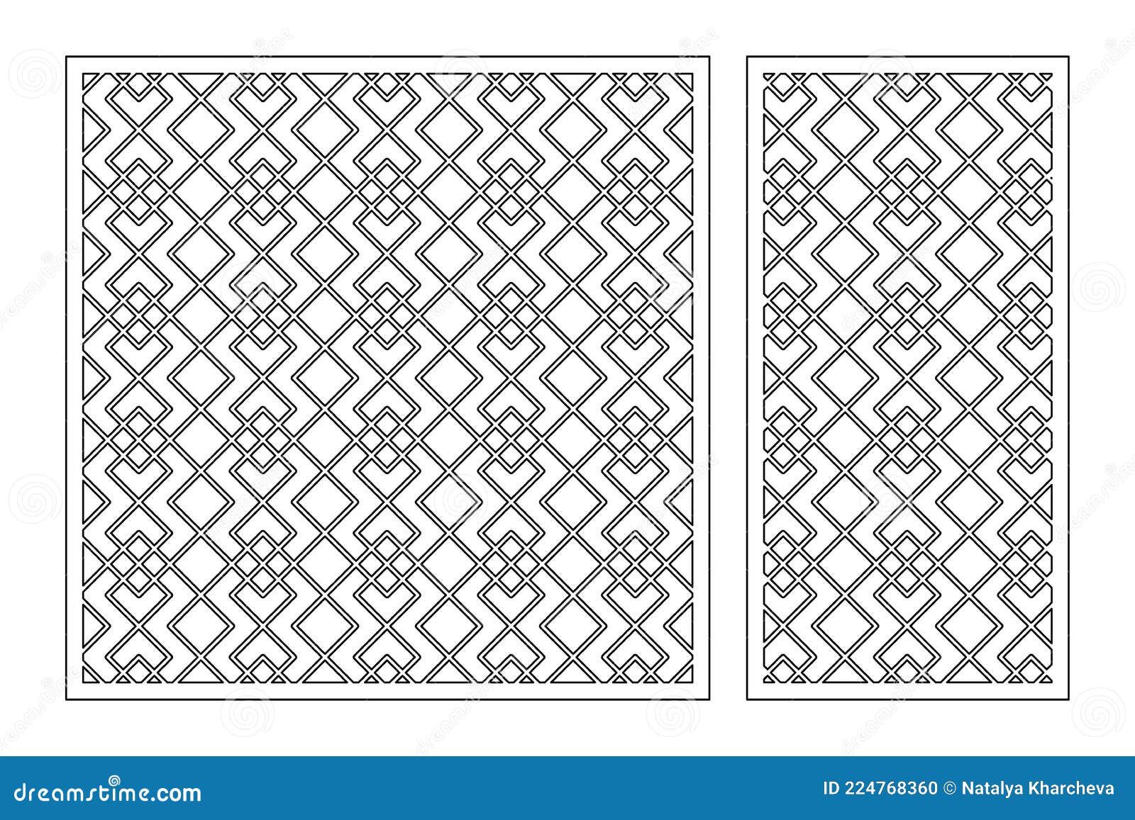 Linear Celtic Or Greek Pattern Woven From Three Lines. Infinity Symbol ...