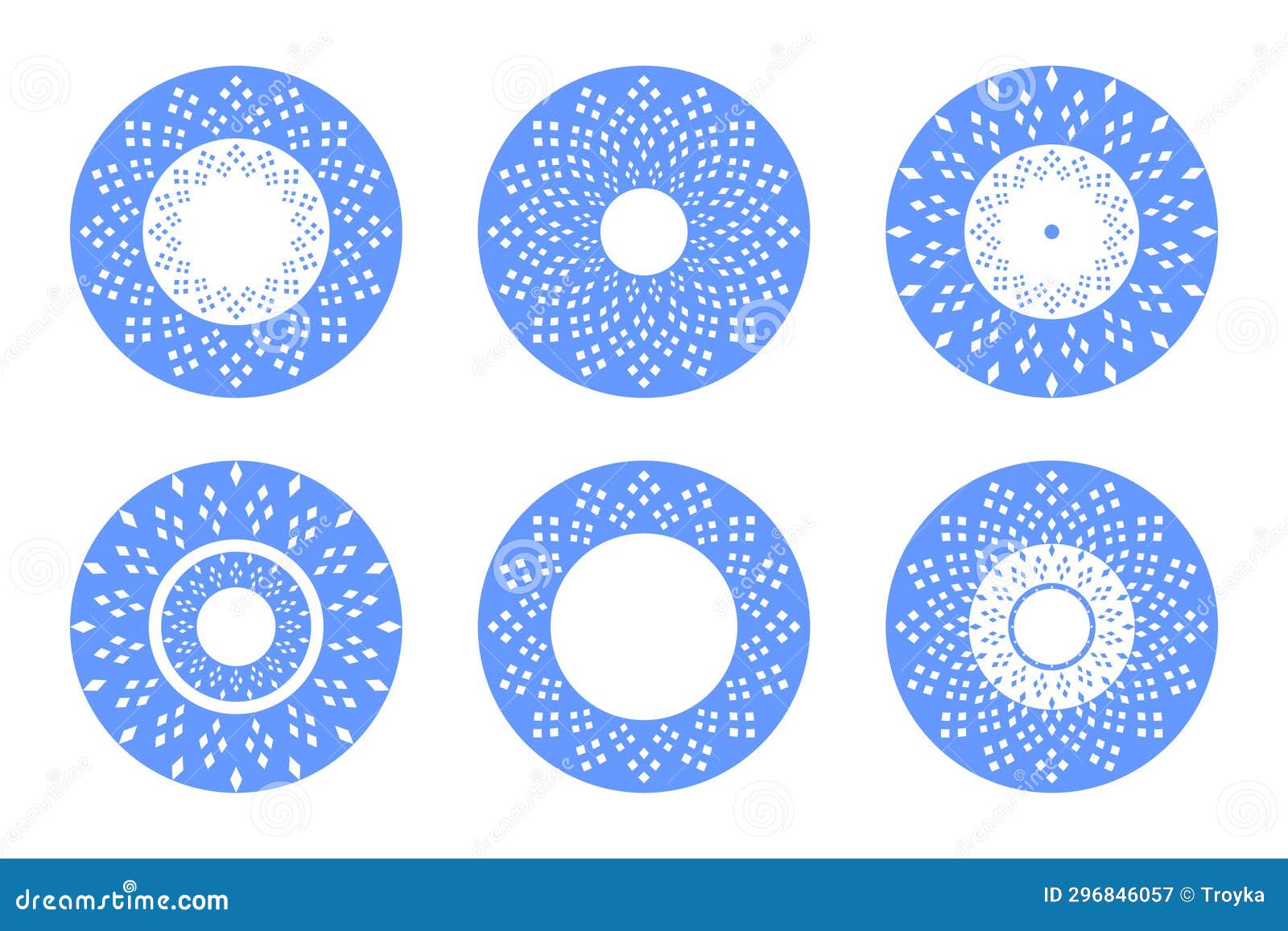 Circle With Radial Gradient Fill. Glossy One-color Sphere Cartoon ...