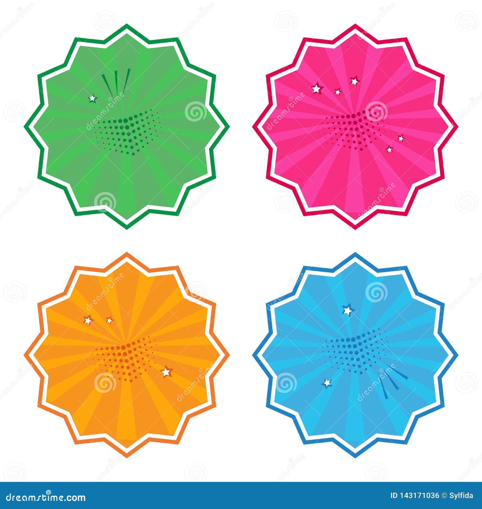 Set of Decorative Label for Your Text. Vector Illustration Stock ...