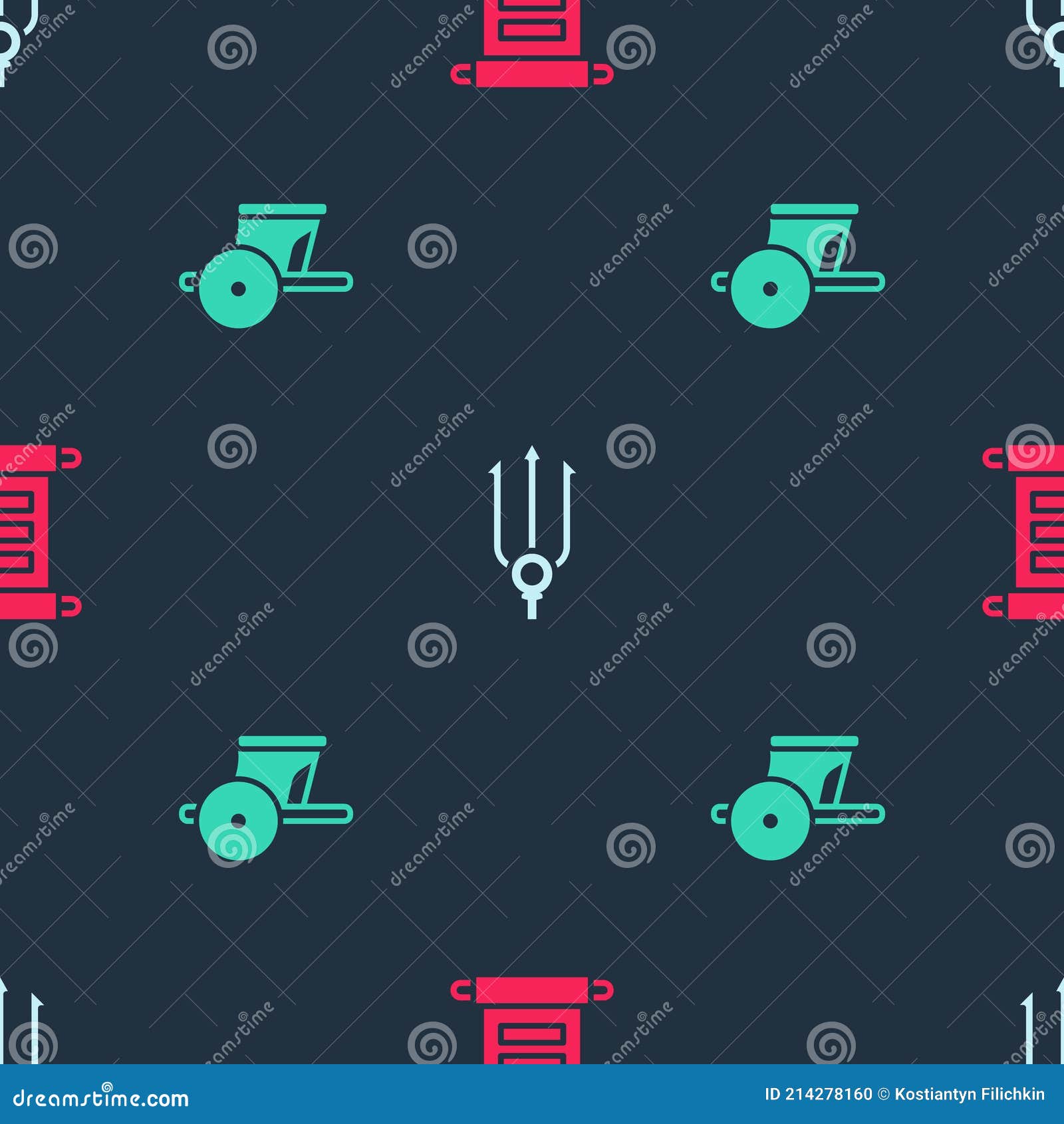 Set Decree, Parchment, Scroll, Neptune Trident and Ancient Chariot on ...