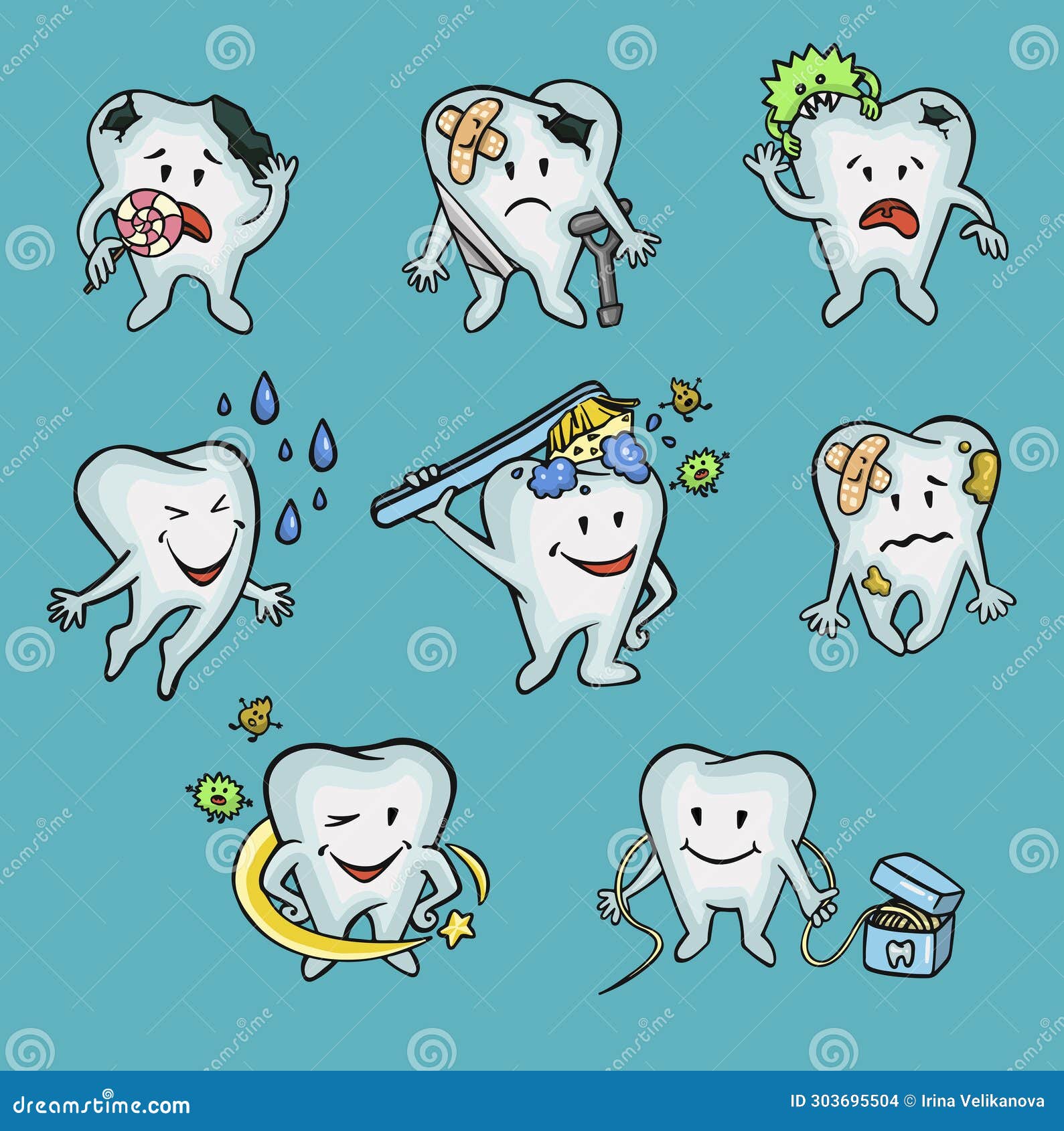 Hygiene Characters. Washing Hand With Soap Cleaning And Self Sanitizing ...