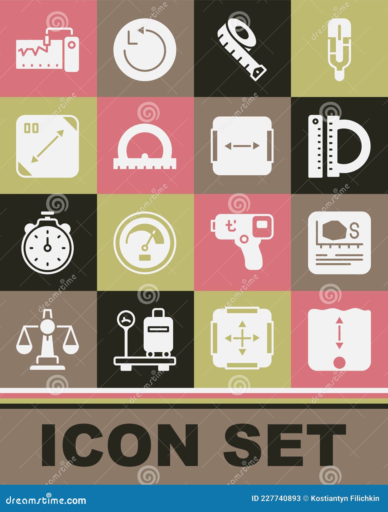 Ruler. Measuring Scale, Markup For Rulers. Vector Illustration ...