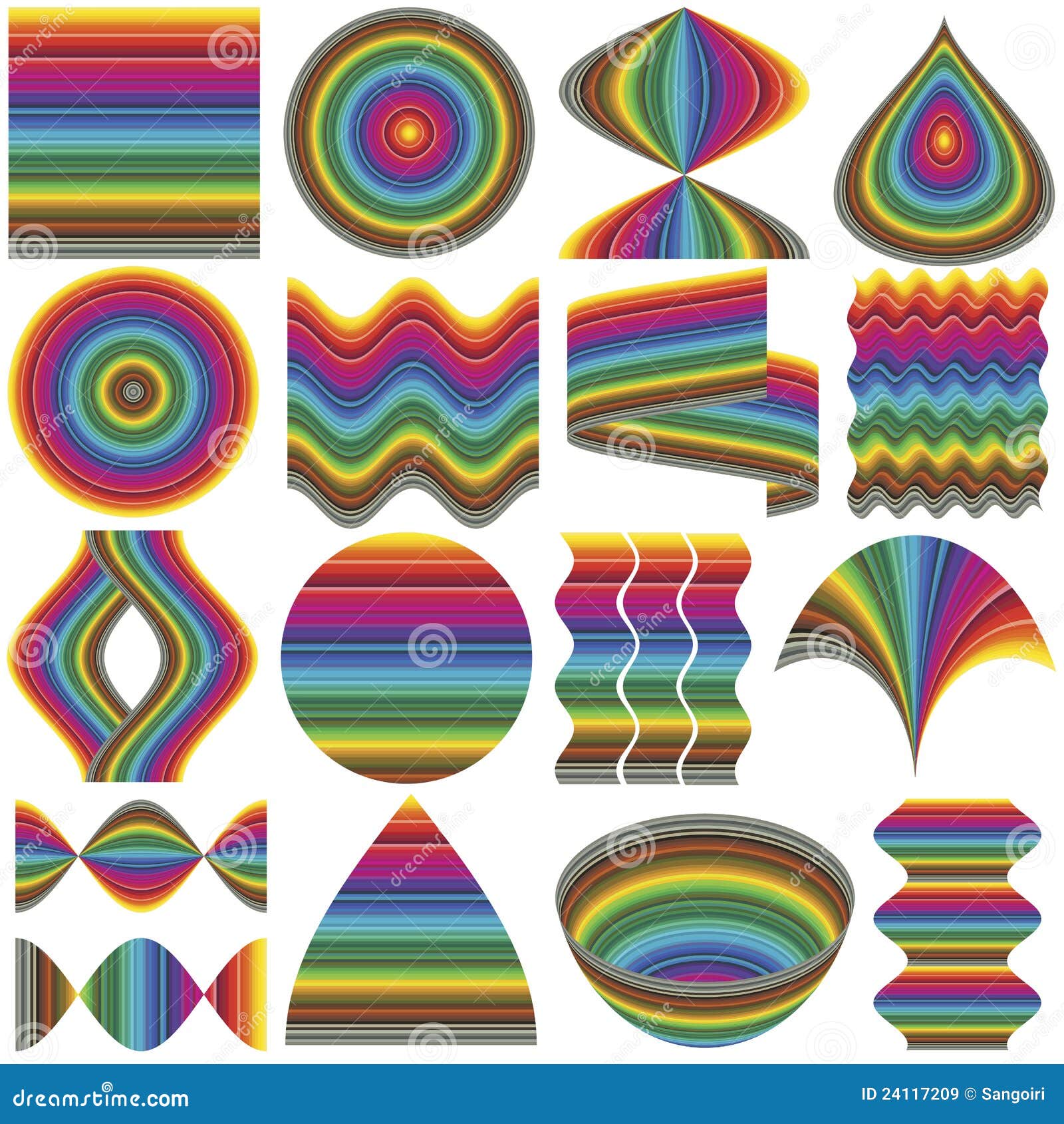 Set of design elements stock vector. Illustration of business - 24117209