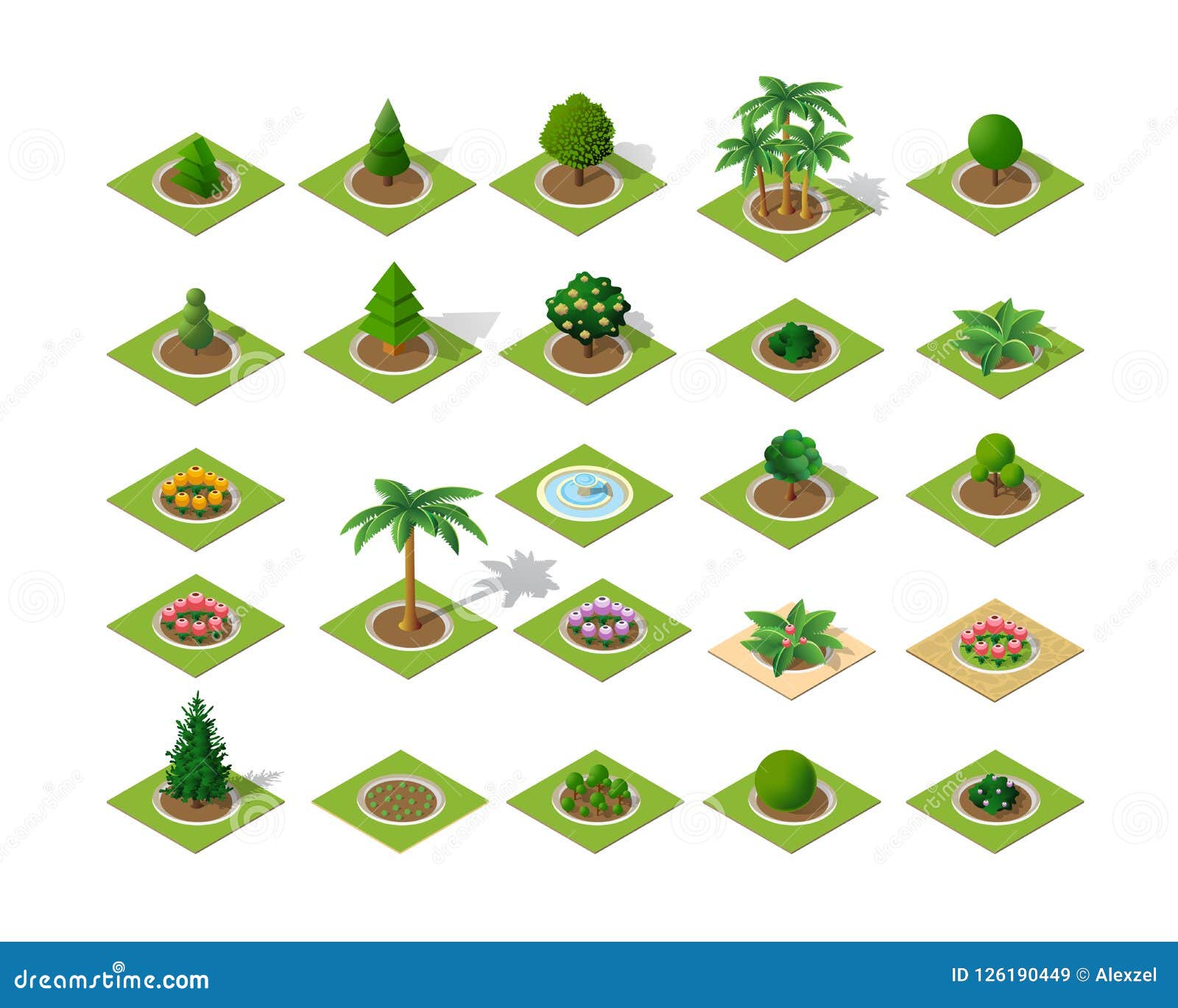 Set of Design Elements Isometric Stock Vector - Illustration of design ...