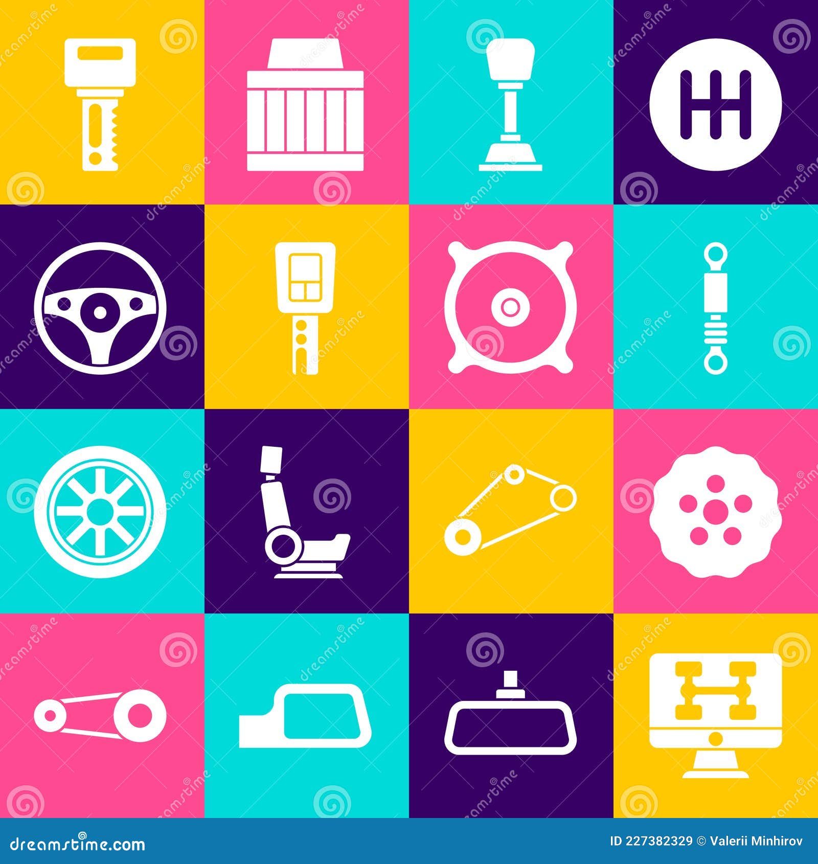 Set Diagnostics Condition of Car, Gear, Shock Absorber, Shifter, Car ... Set Diagnostics Condition of Car, Gear, Shock Absorber, Shifter, Car ...