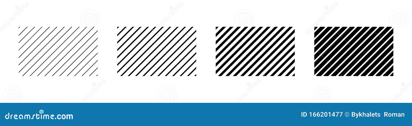 Set of Diagonal Line in Abstract Style. Vector Grid Geometric Template ...