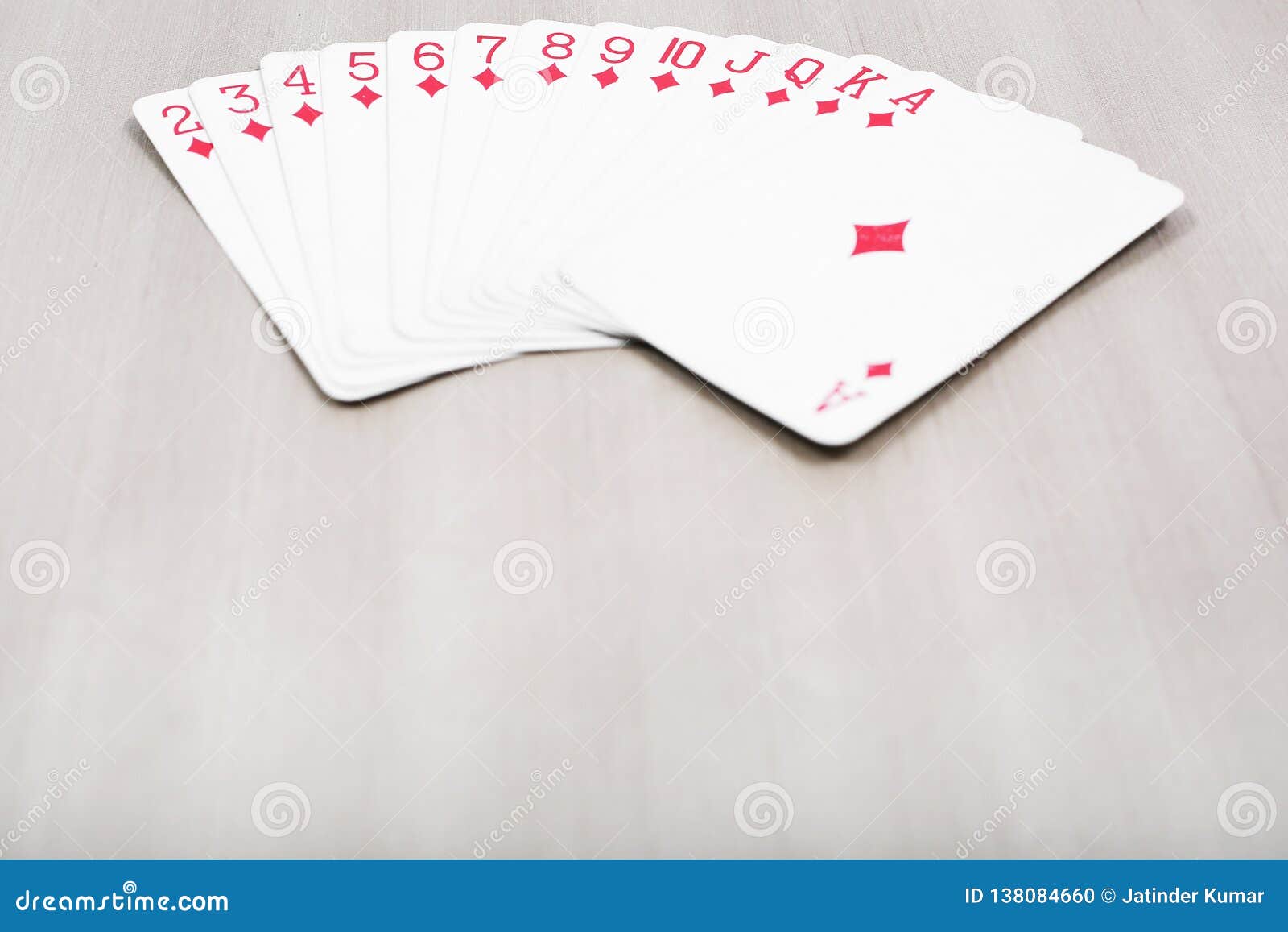 Set of Diamond Playing Cards Stock Photo - Image of group, deck: 138084660