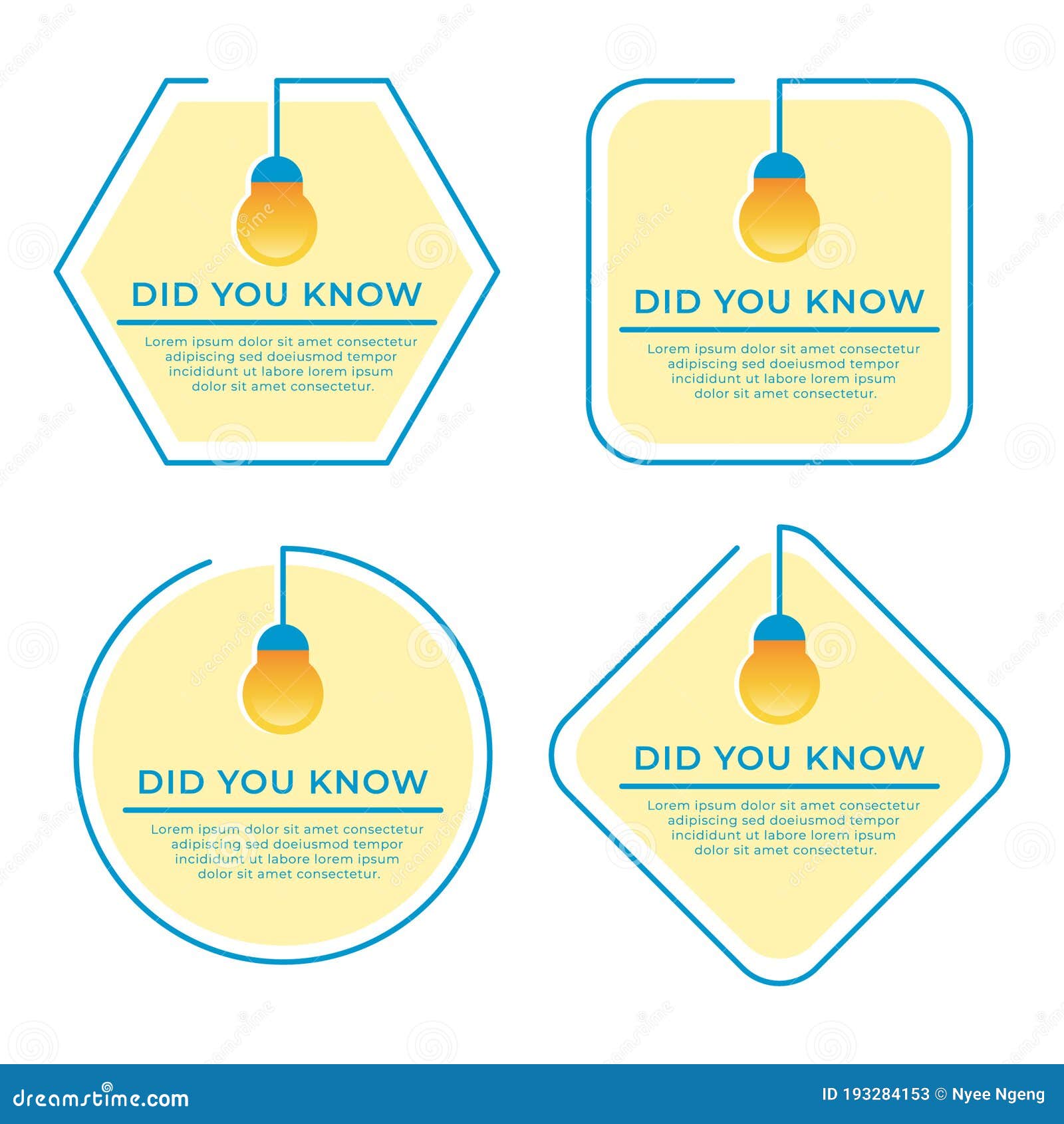 Do You Know. Label Sticker With Did You Know Speech Bubbles And ...