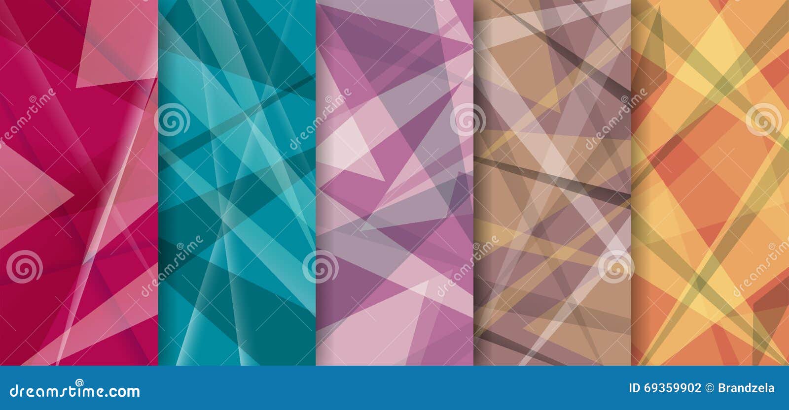 Set of Different Background Stock Vector - Illustration of stripe ...