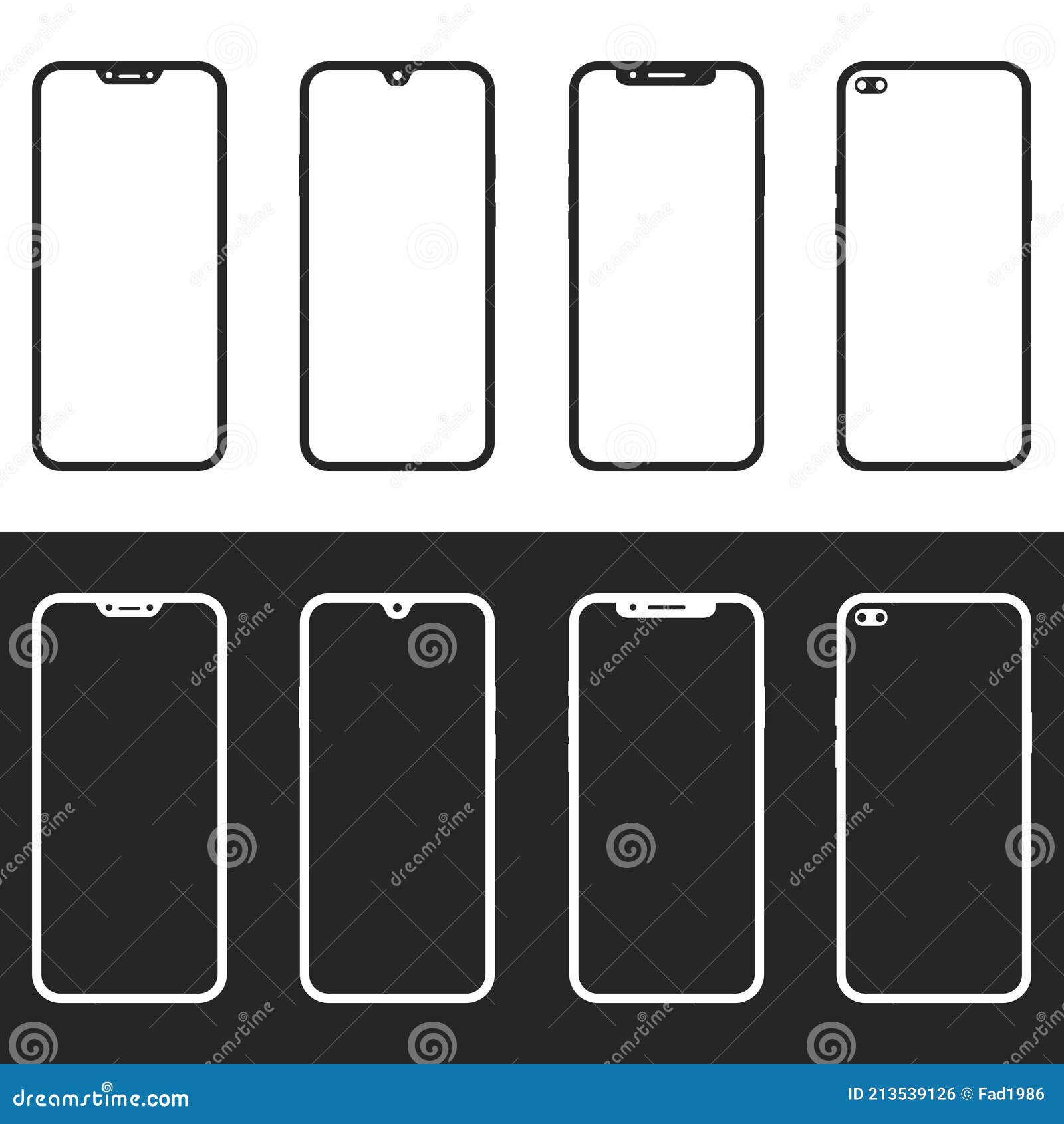 Smartphone Icons Pack. Phone Icons. Paper Work Icons. Thin Line Icons ...