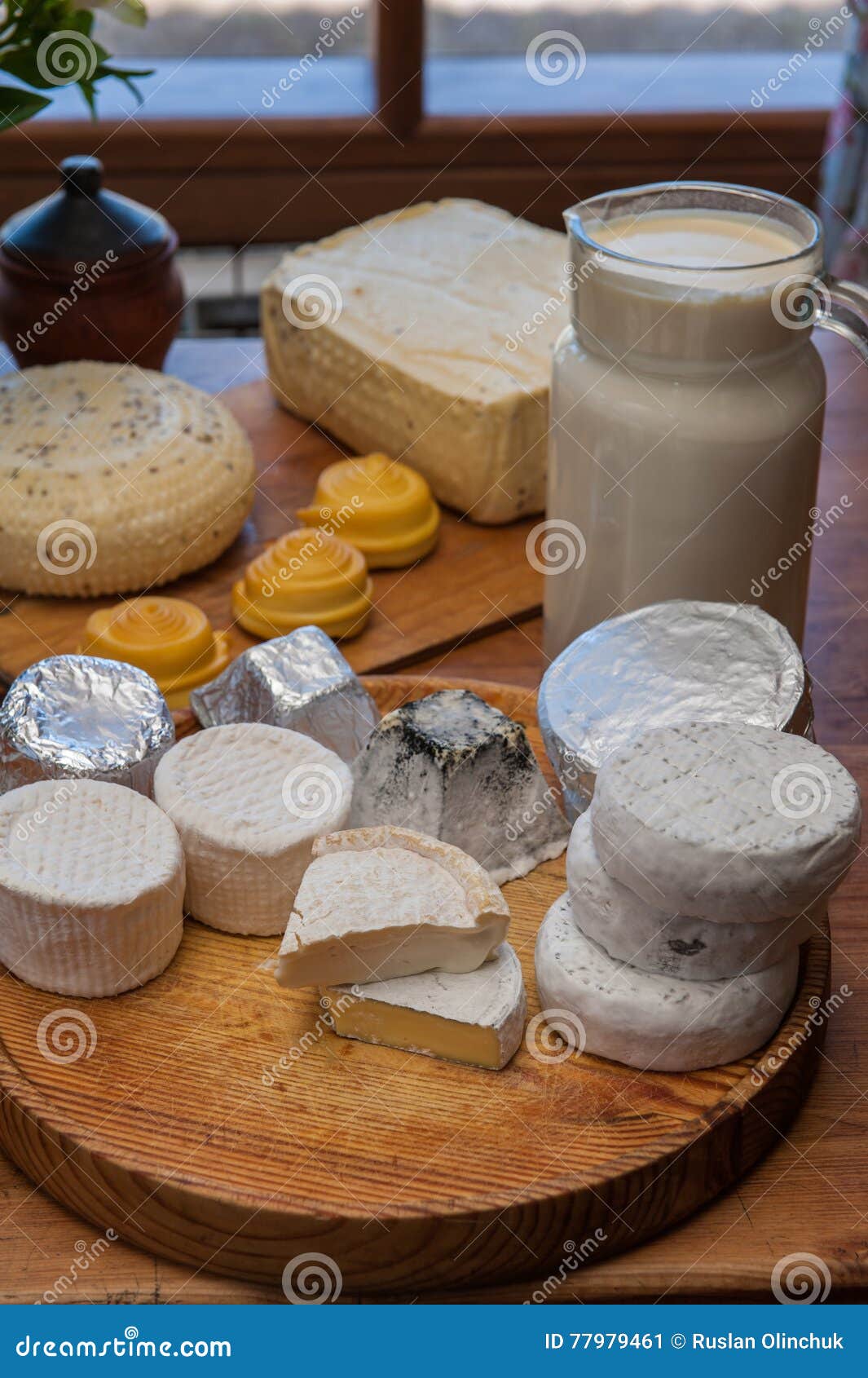 Set of different cheese stock image. Image of feta, mold - 77979461