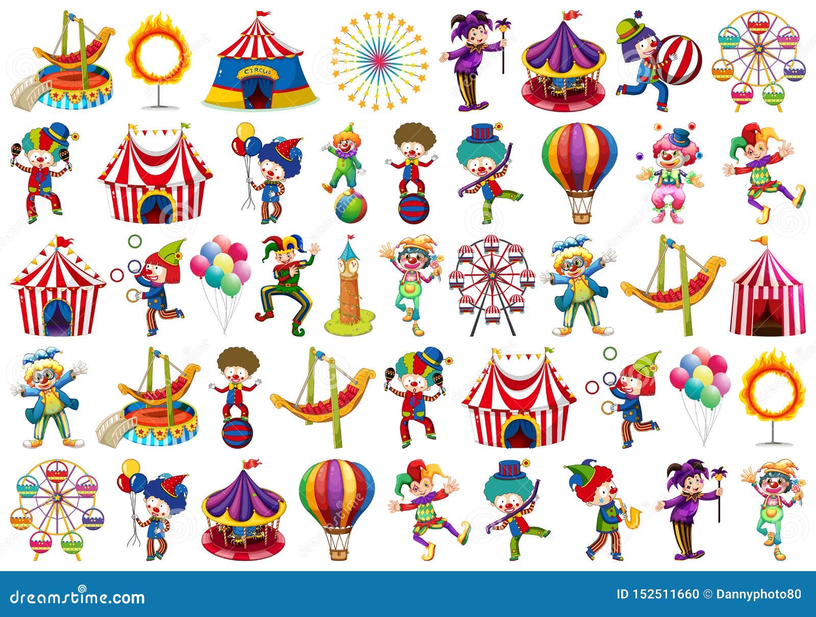 Different Circus Stock Illustrations – 1,568 Different Circus Stock Illustrations, Vectors ...