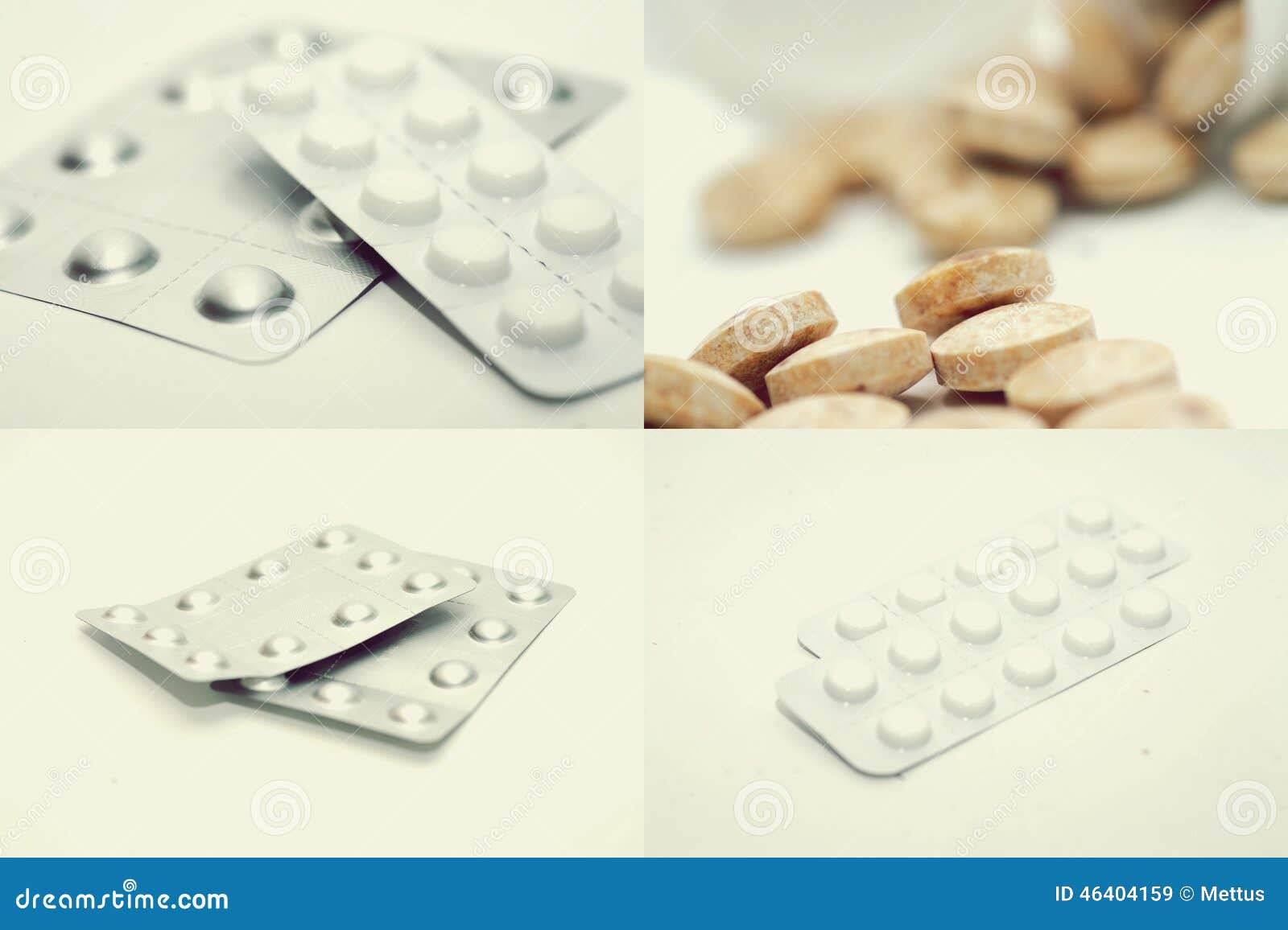 Set of Different Drug, Collection Stock Image - Image of yellow ...
