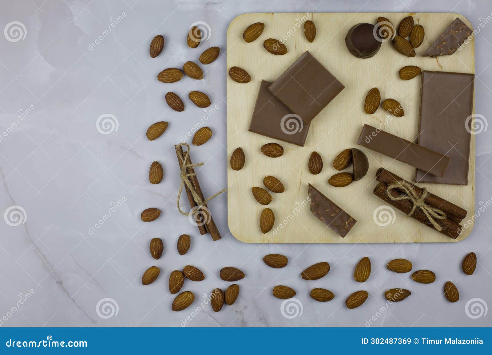 Set of Different Flavors of Chocolate Stock Image - Image of assortment ...