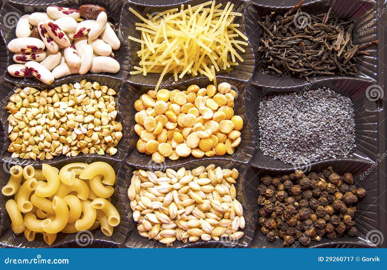 Set of Different Food and Ingredients Stock Image - Image of ...