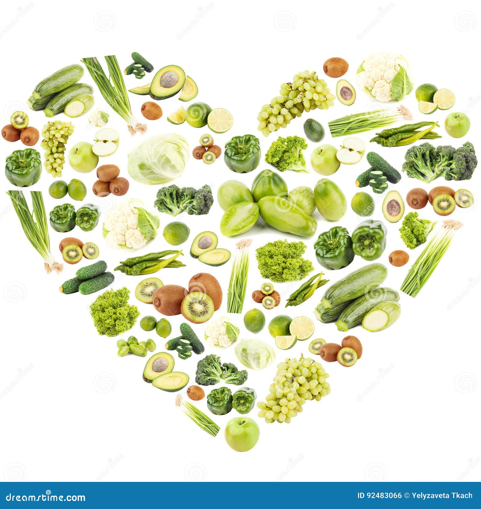 Green Vegetable Heart