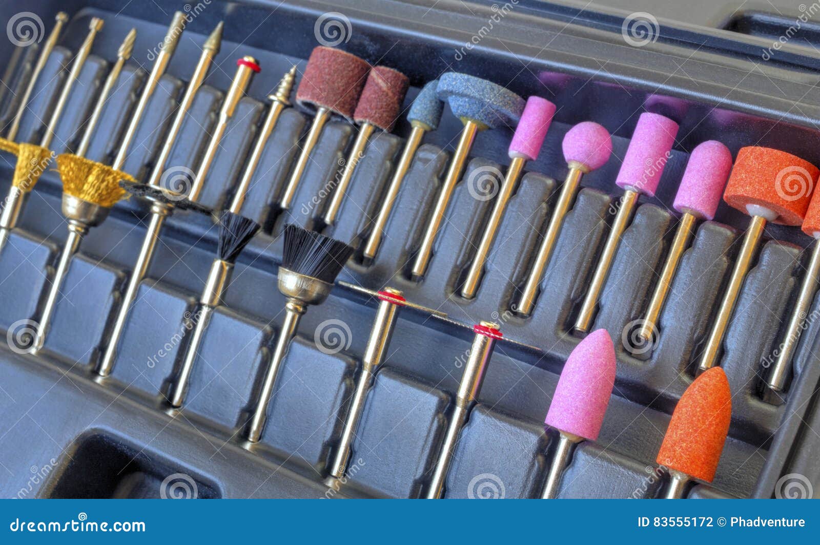 Set of Different Grinding and Cutting Accessories for Mini Drill ...