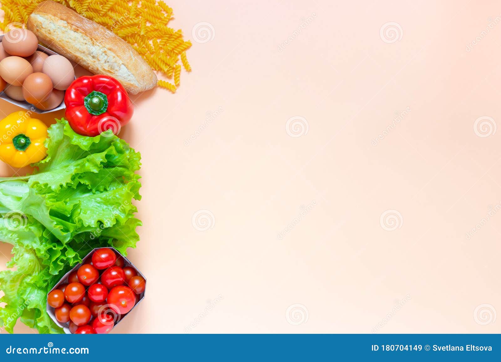 Healthy Food Background For Powerpoint