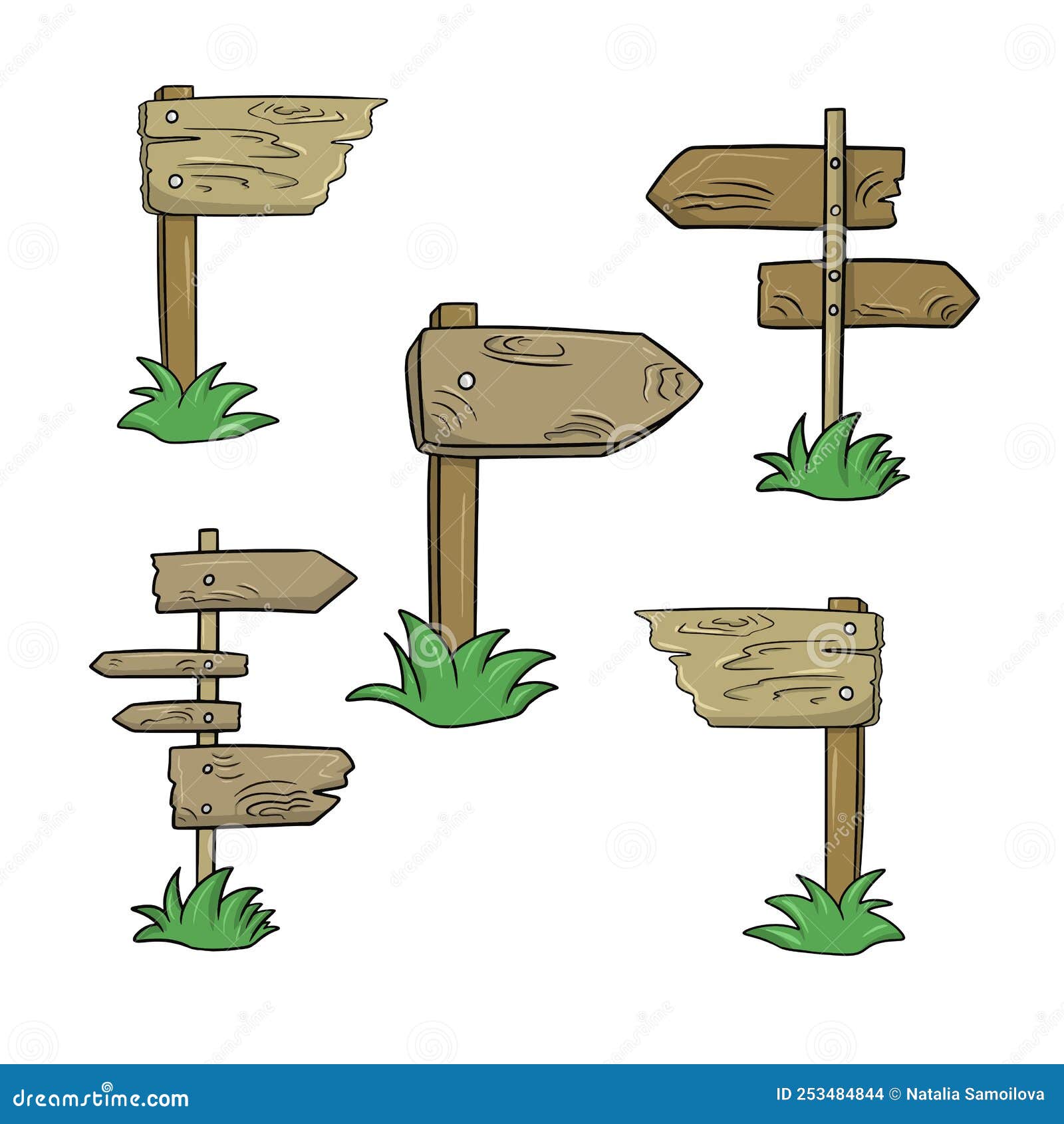 A Set of Different Icons, an Old Wooden Pointer, Worn-out Pointers ...