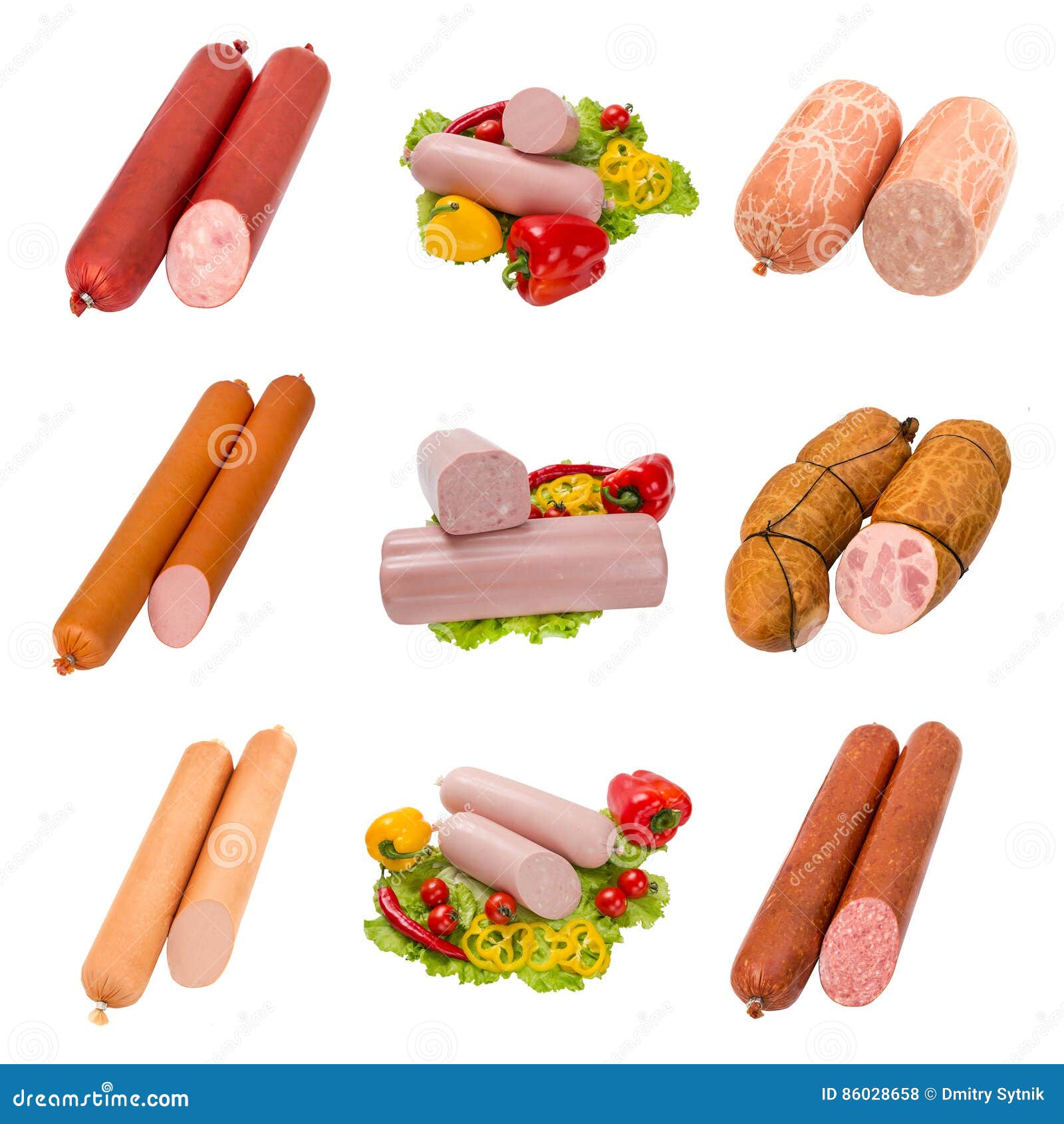 Set of a Different Meat Products Stock Photo - Image of chop, barbecue ...