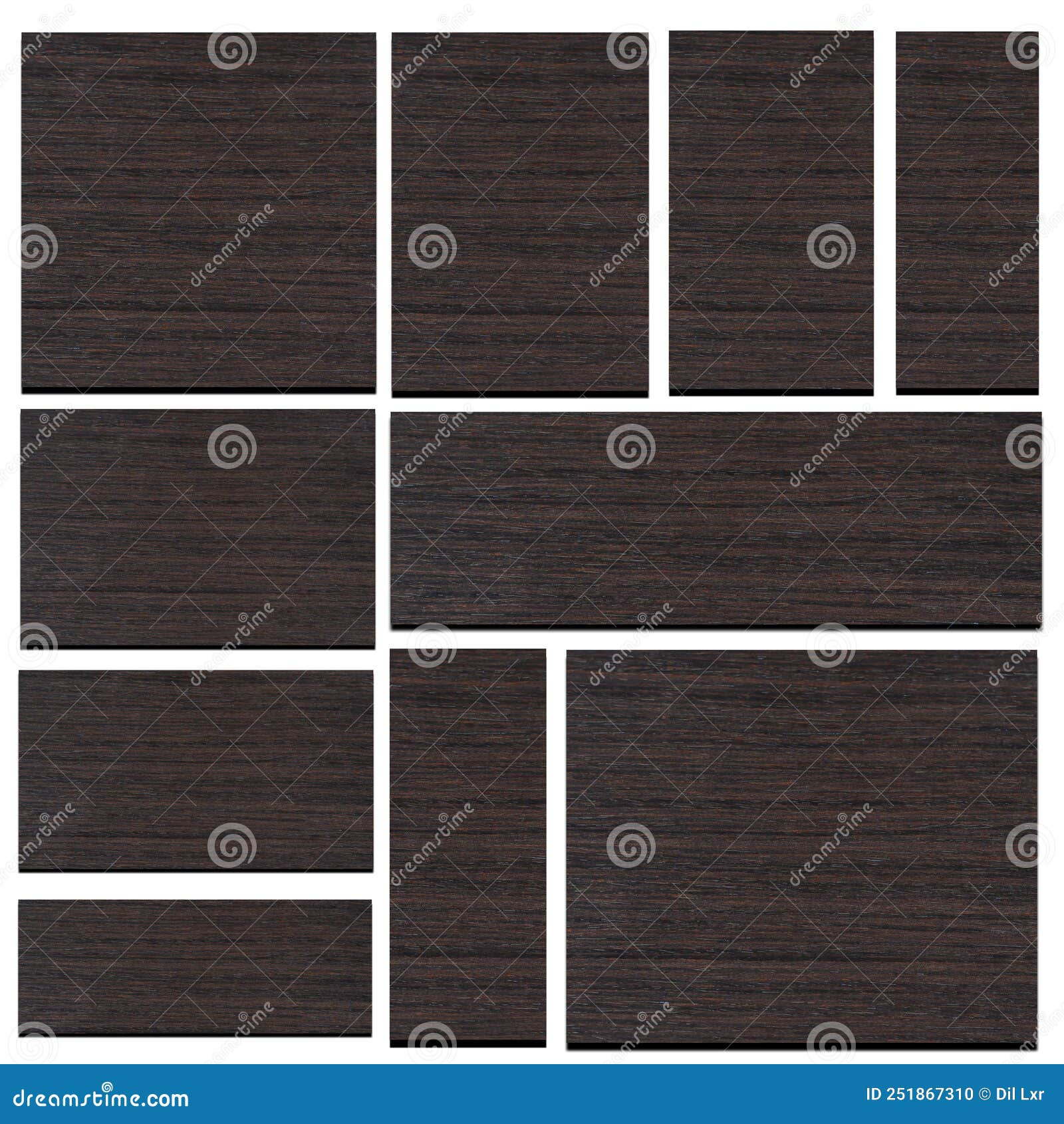 Set of Different Sizes Wood Texture Stock Photo - Image of sizes ...