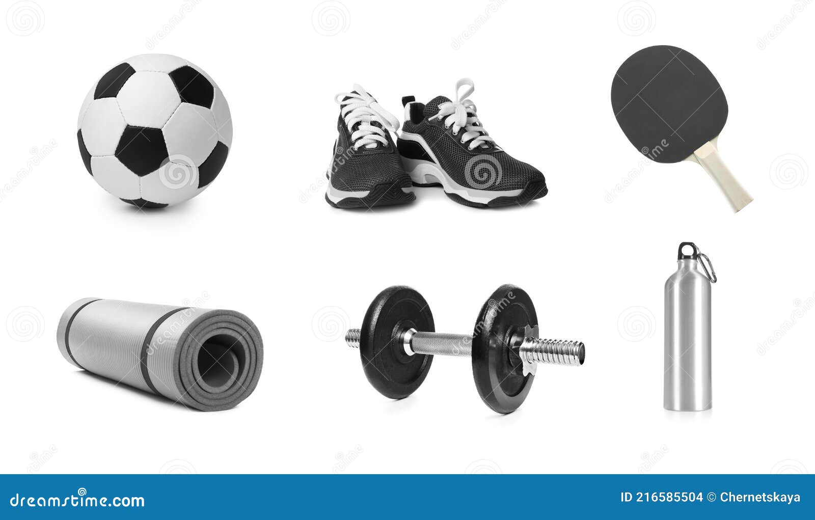 Ping Dumbbell For Exercises In Gym. Royalty-Free Stock Image ...