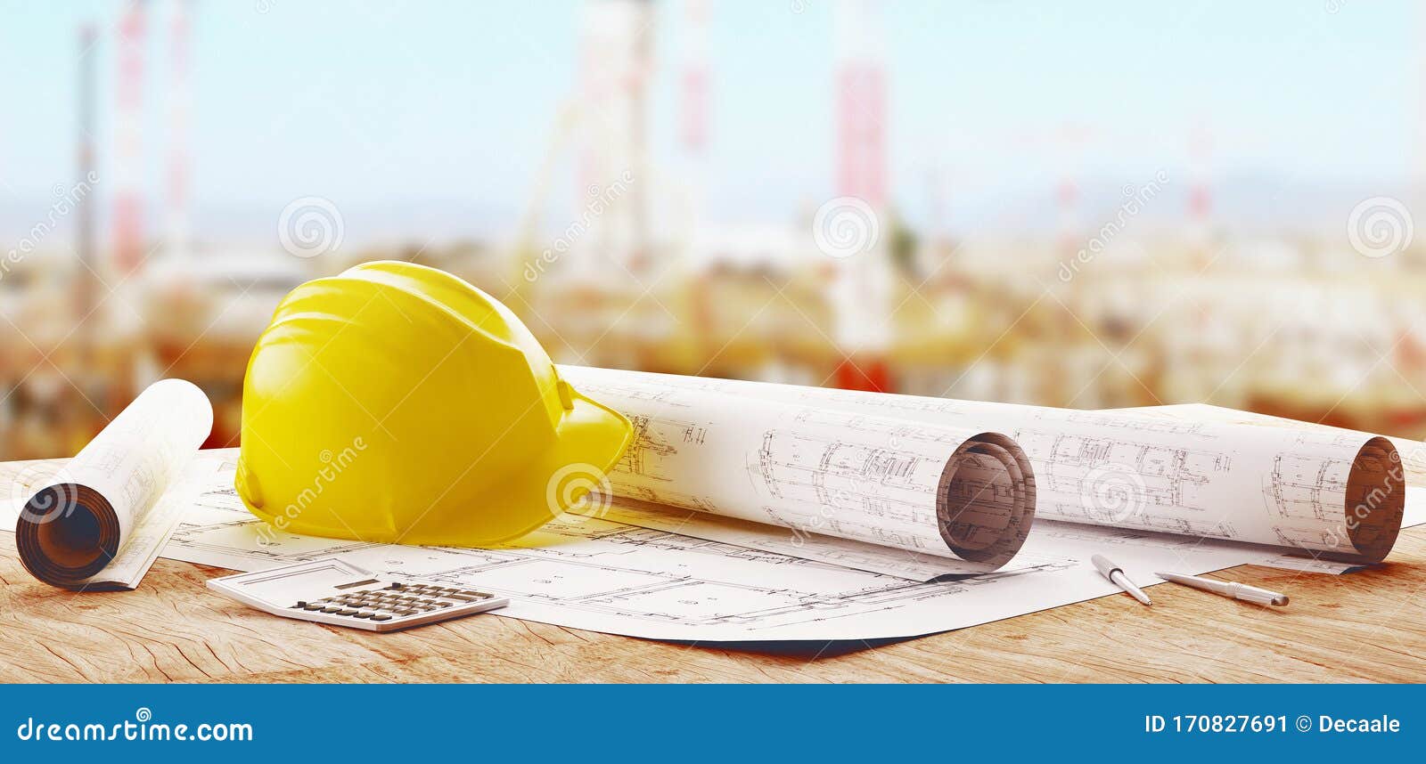 A Set of Different Tools for the Design of Engineer, 3d Rendering Stock ...