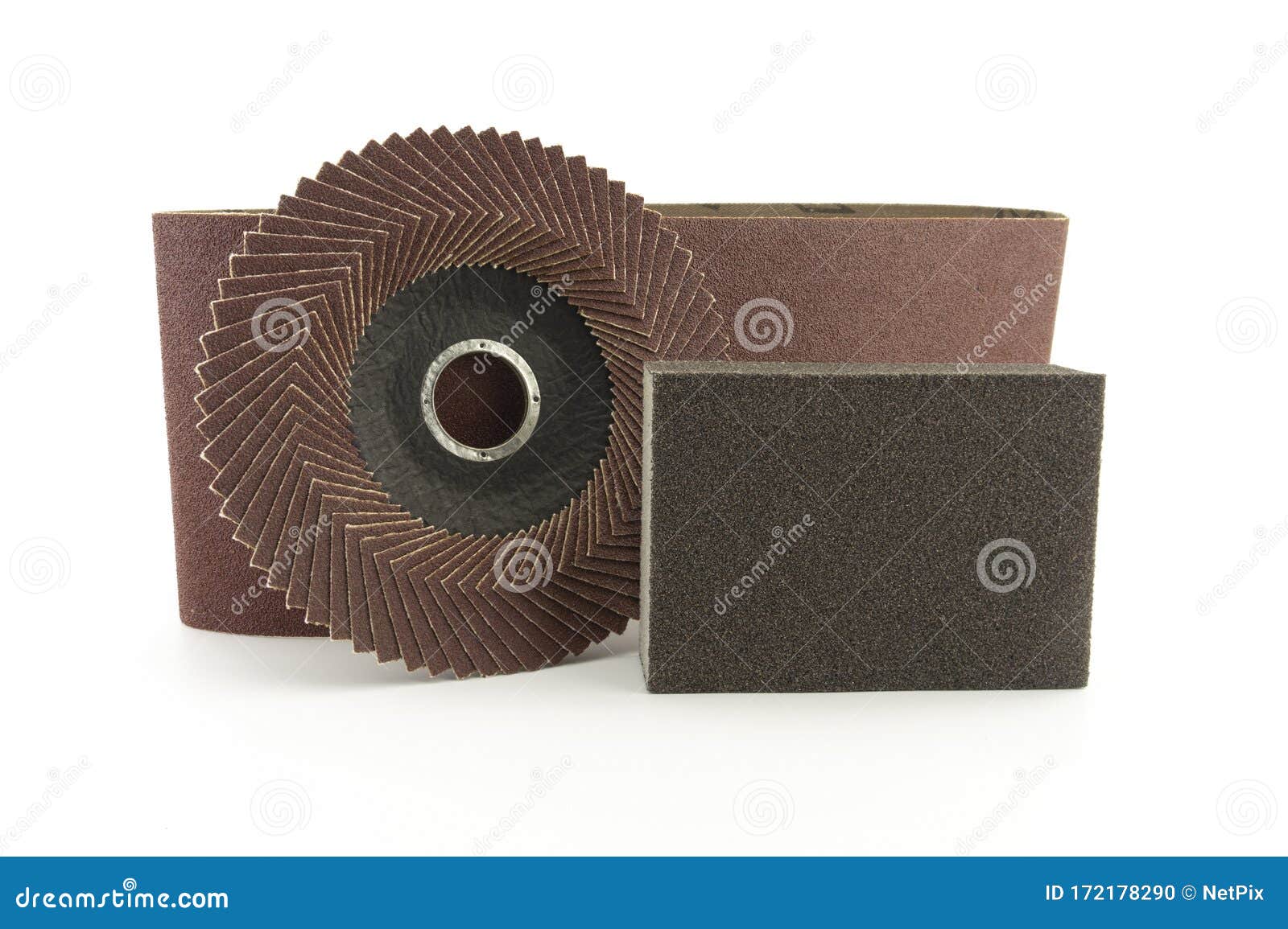 Set of Different Tools for Grinding Works Stock Photo - Image of object ...