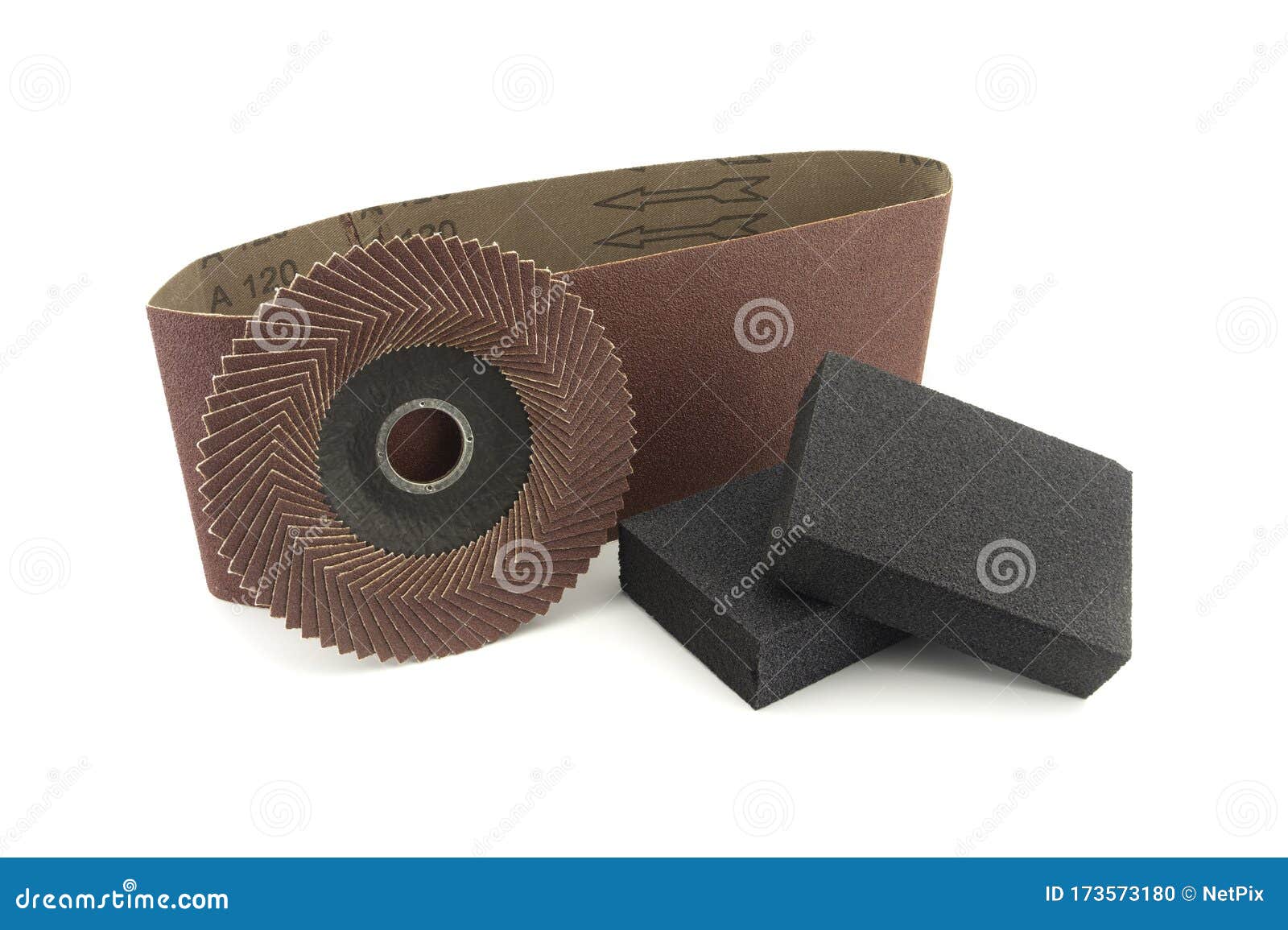 Set of Different Tools for Grinding Works Stock Photo - Image of ...