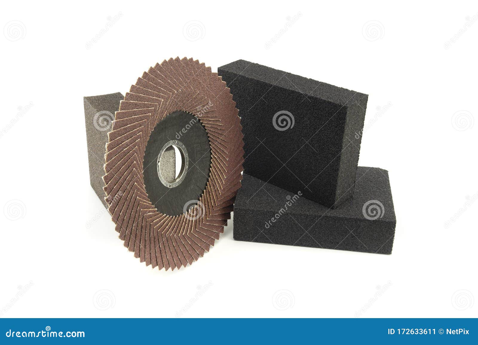 Set of Different Tools for Grinding Works Stock Image - Image of ...
