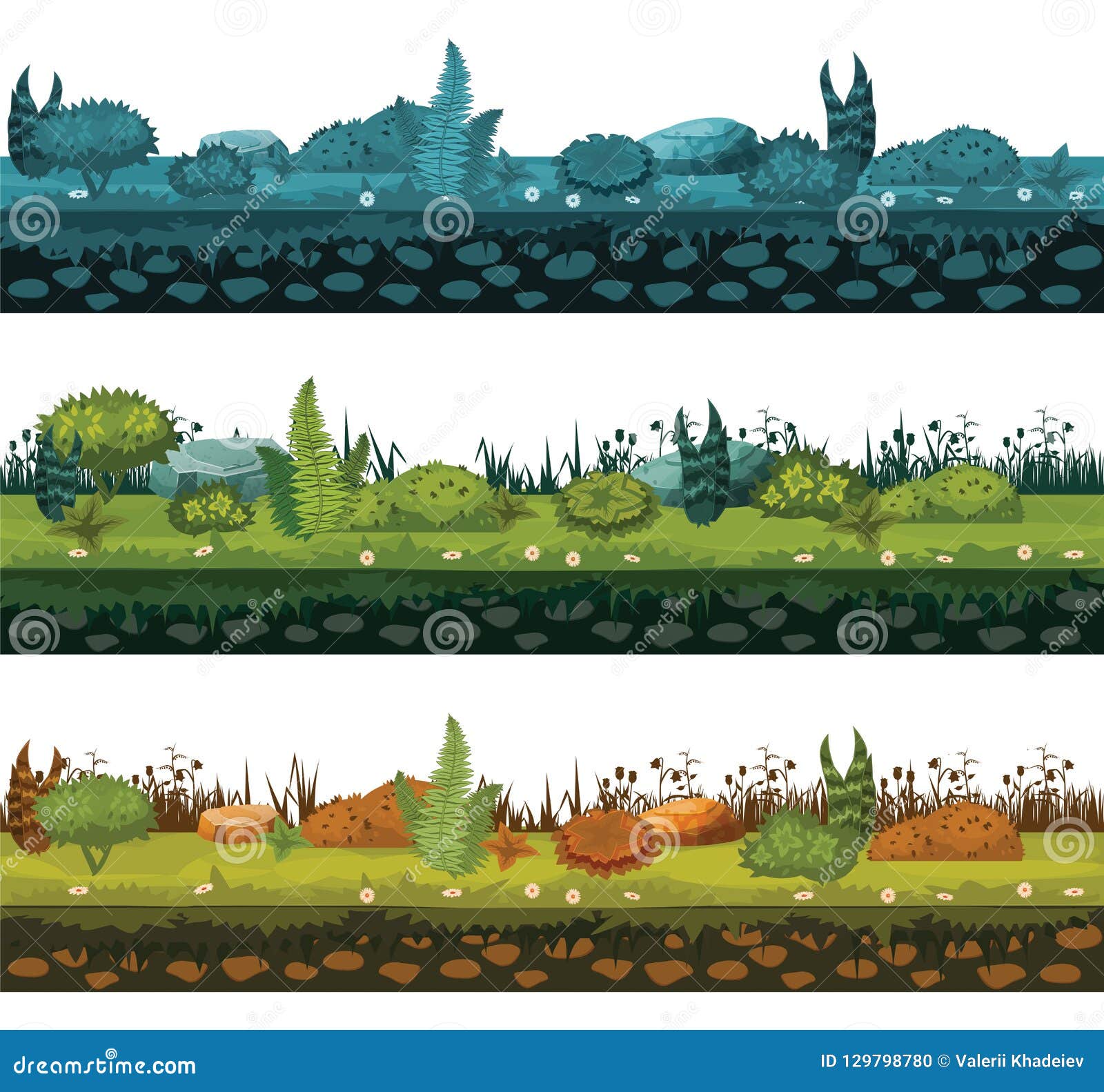 Vegetation Types Royalty-Free Stock Photography | CartoonDealer.com ...