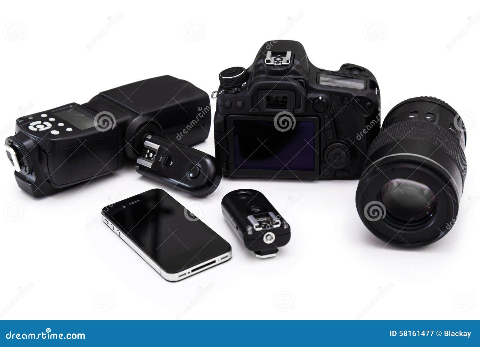 Set for Digital Photography Stock Image - Image of technology ...
