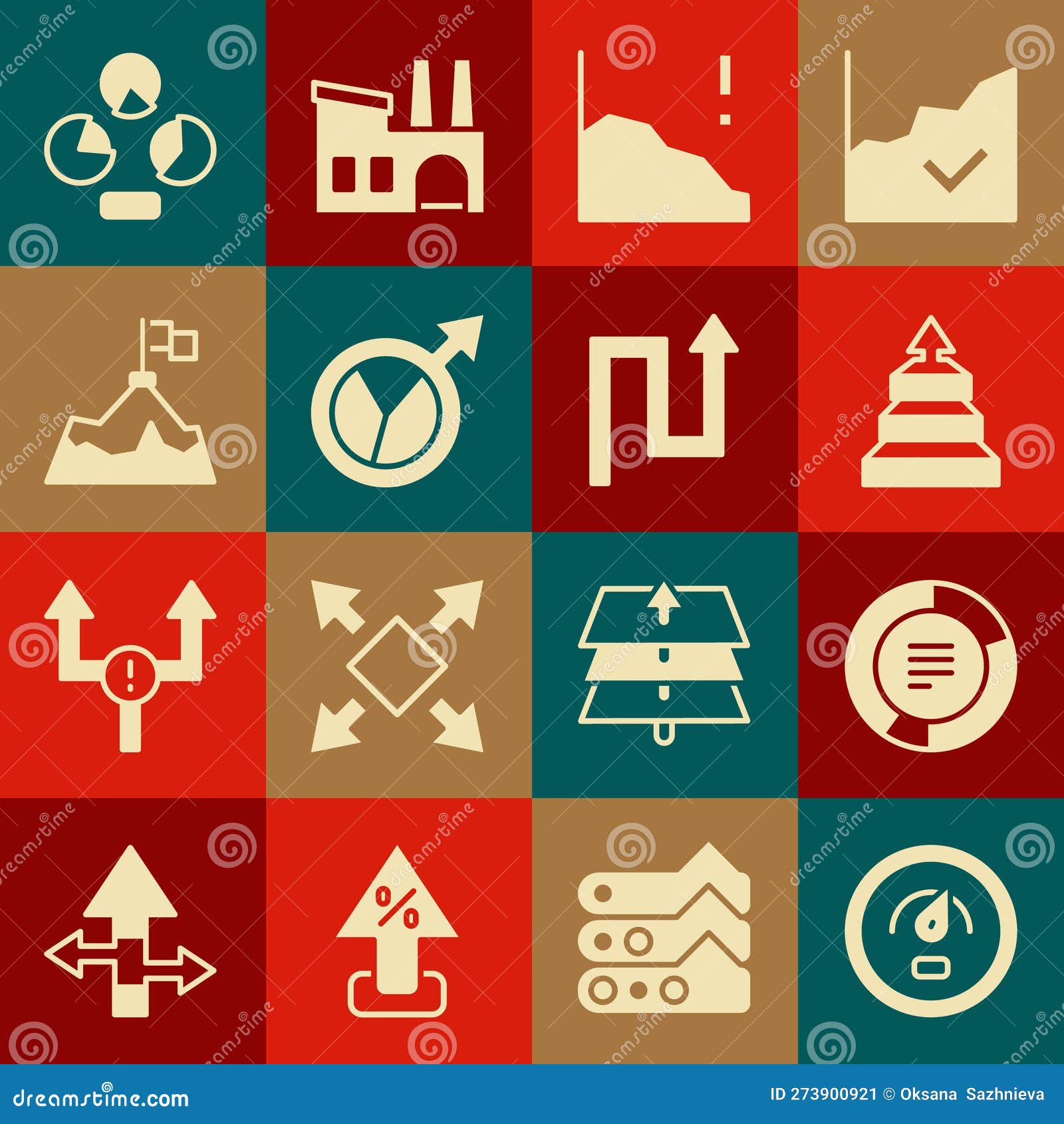 Set Digital Speed Meter, Pie Chart Infographic, Pyramid Infographics, Financial Growth Decrease ...