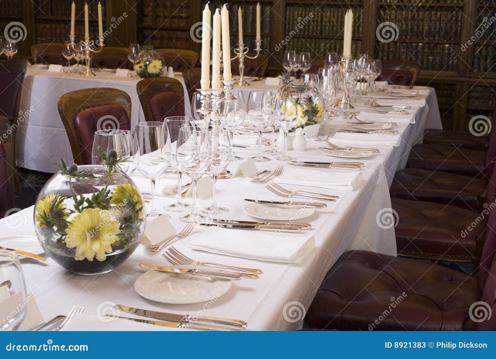 Set Dinner Table stock image. Image of table, decorated - 8921383
