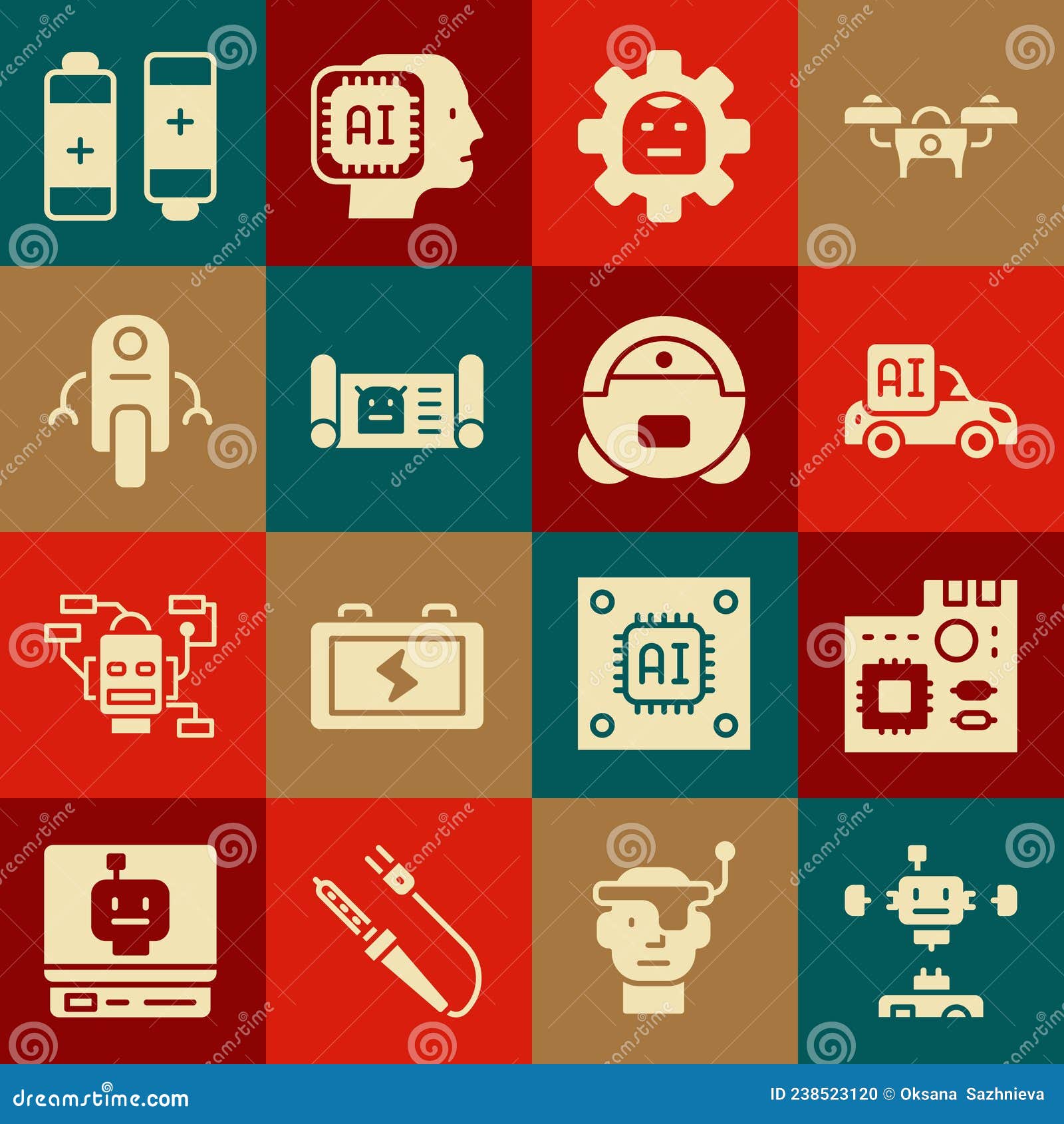 Set Disassembled Robot, Motherboard Digital Chip, Autonomous Smart Car ... Set Disassembled Robot, Motherboard Digital Chip, Autonomous Smart Car ...