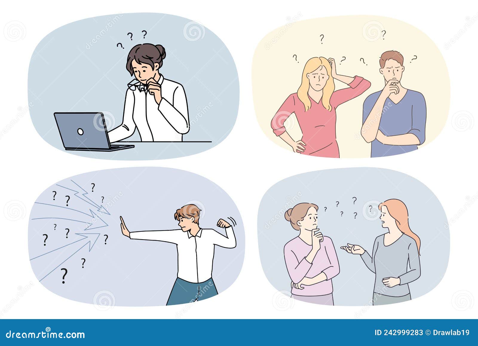 Finding The Answer Royalty-Free Stock Image | CartoonDealer.com #31941352